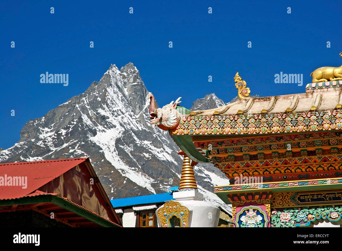 Tengboche Monastery, Nepal Stock Photo - Alamy