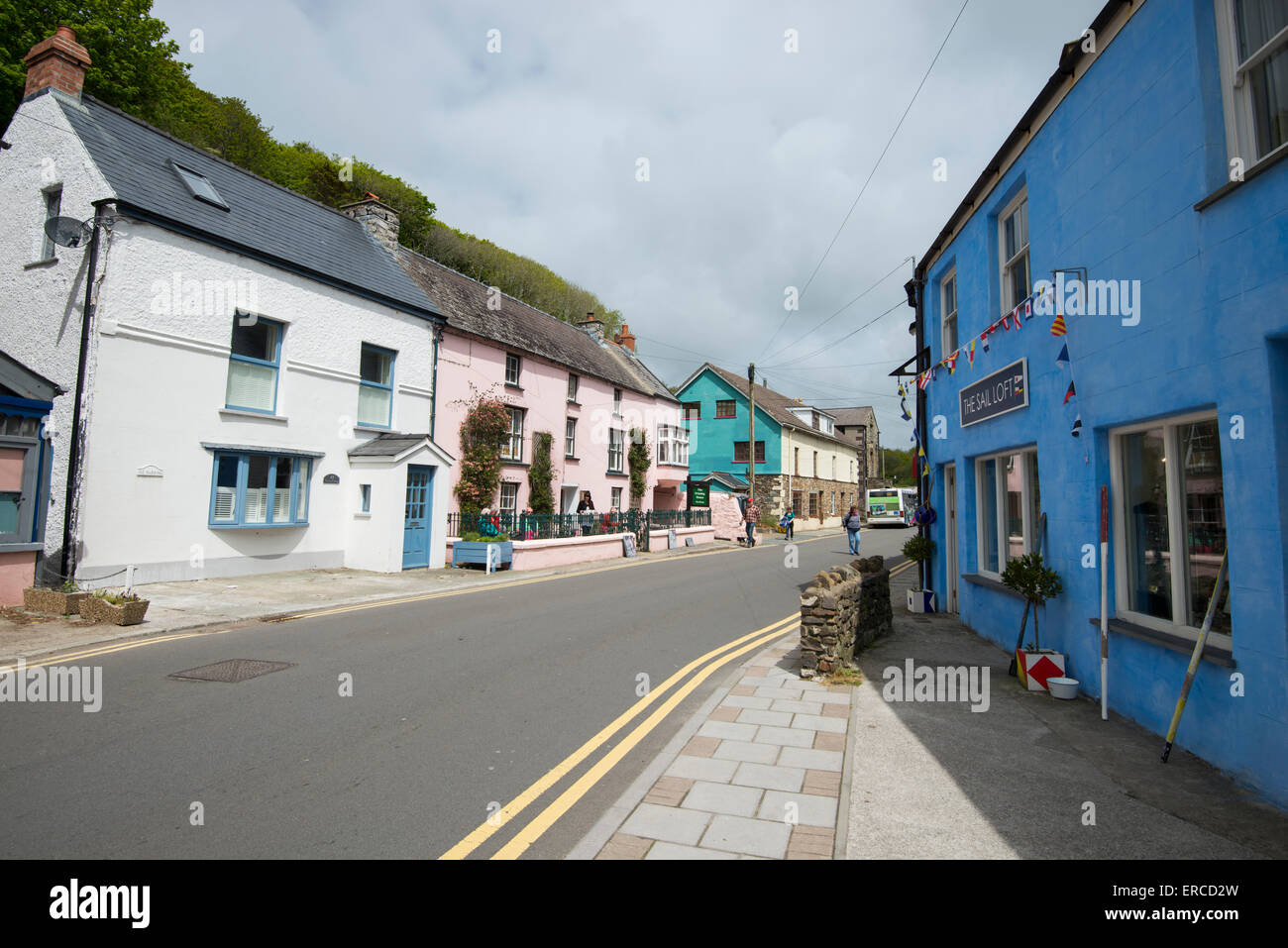 Solva village hi-res stock photography and images - Alamy