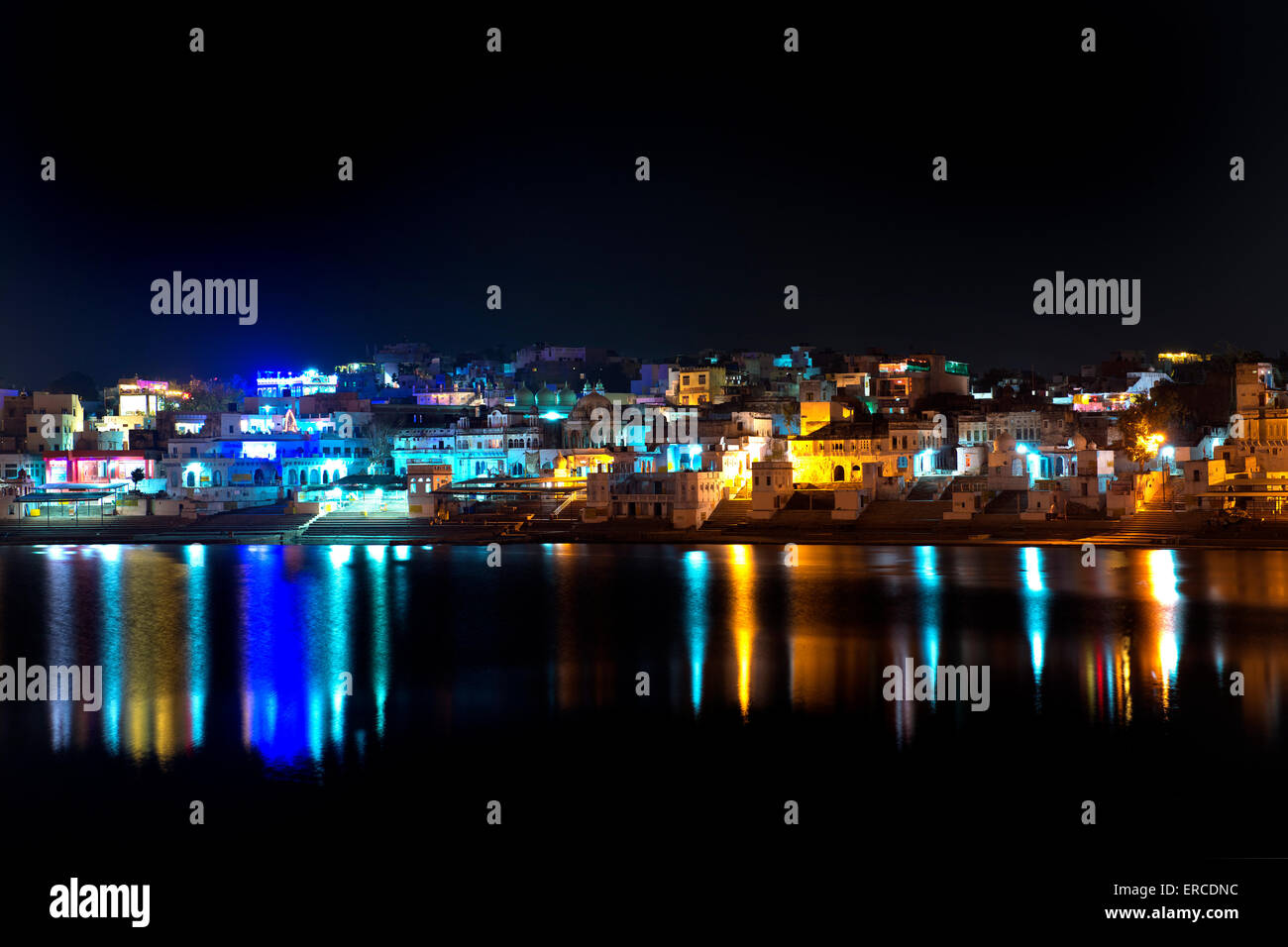 India, Rajasthan, Pushkar, landscape Stock Photo - Alamy