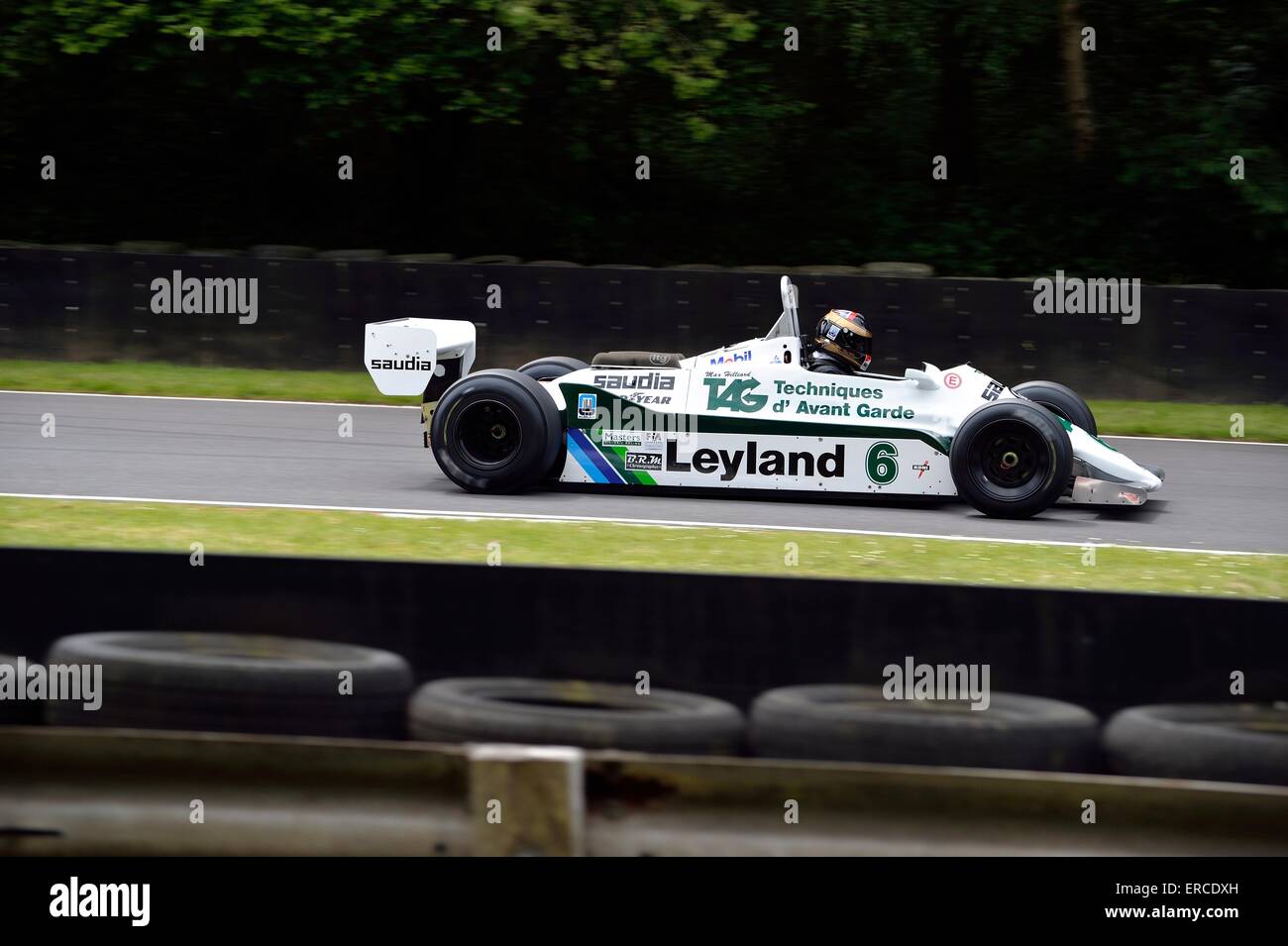 Brands Hatch Historic masters classic car auto racing Stock Photo - Alamy