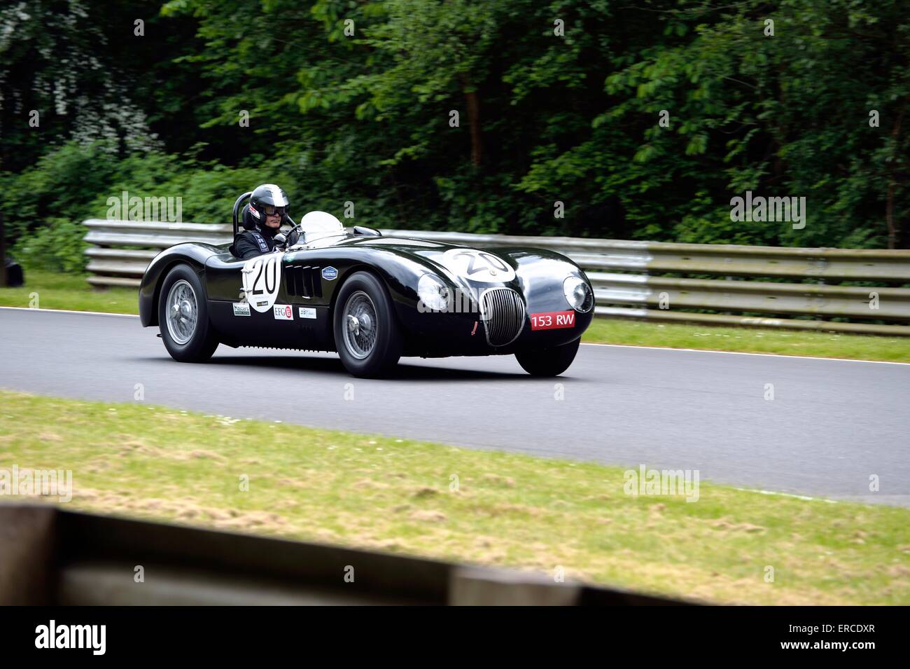 Brands Hatch Historic masters classic car auto racing Stock Photo - Alamy