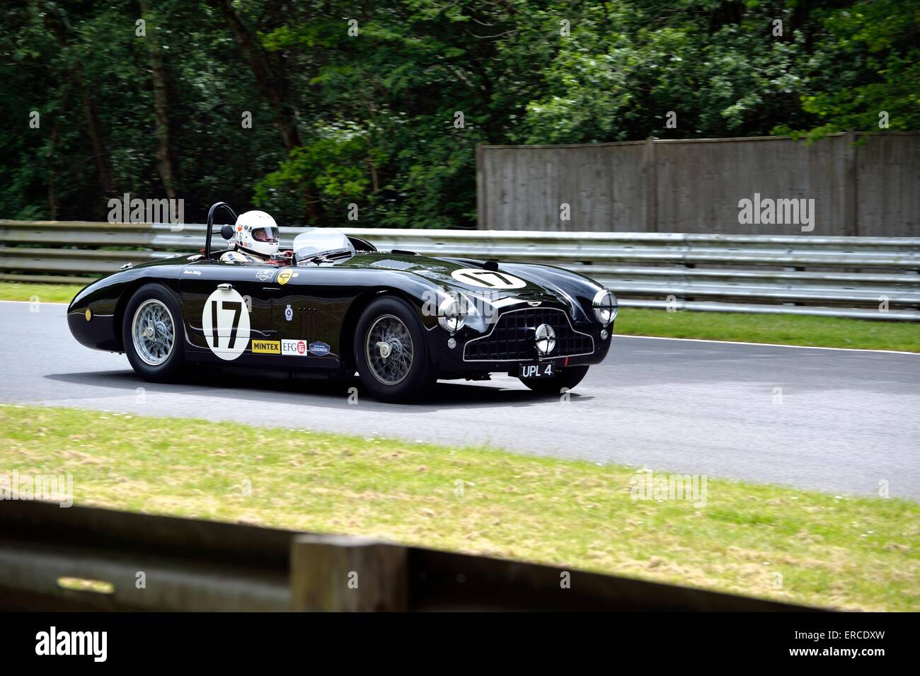 Brands Hatch Historic masters classic car auto racing Stock Photo - Alamy