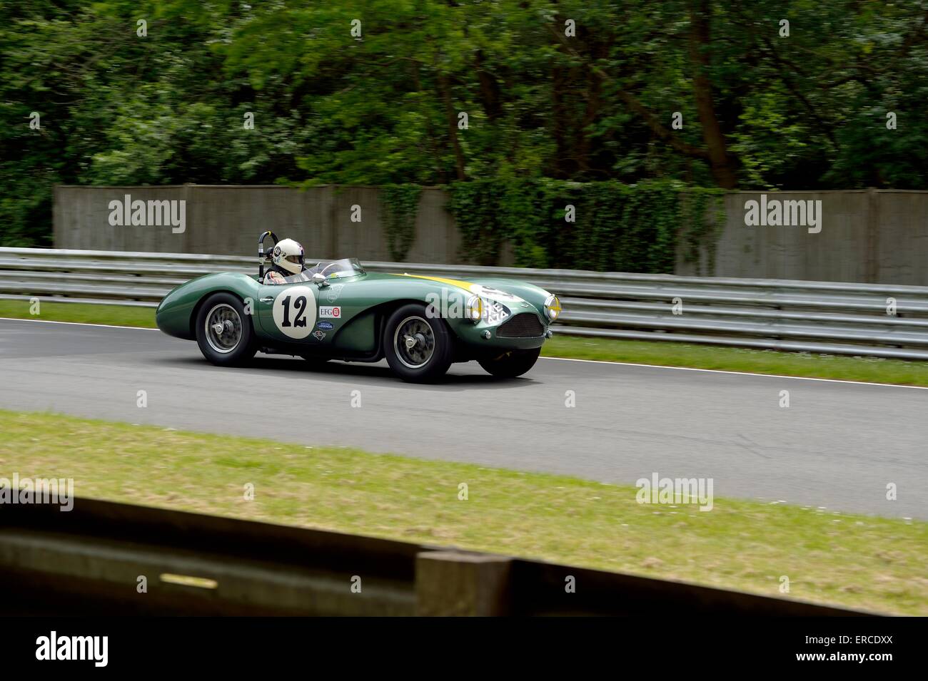 Brands Hatch Historic masters classic car auto racing Stock Photo - Alamy