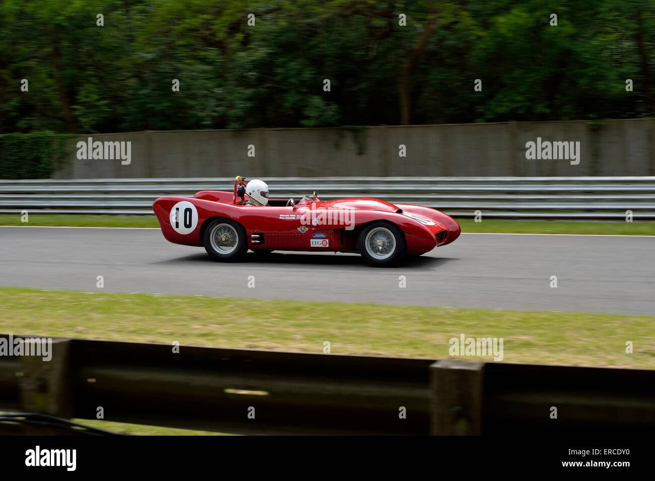 Brands Hatch Historic masters classic car auto racing Stock Photo - Alamy