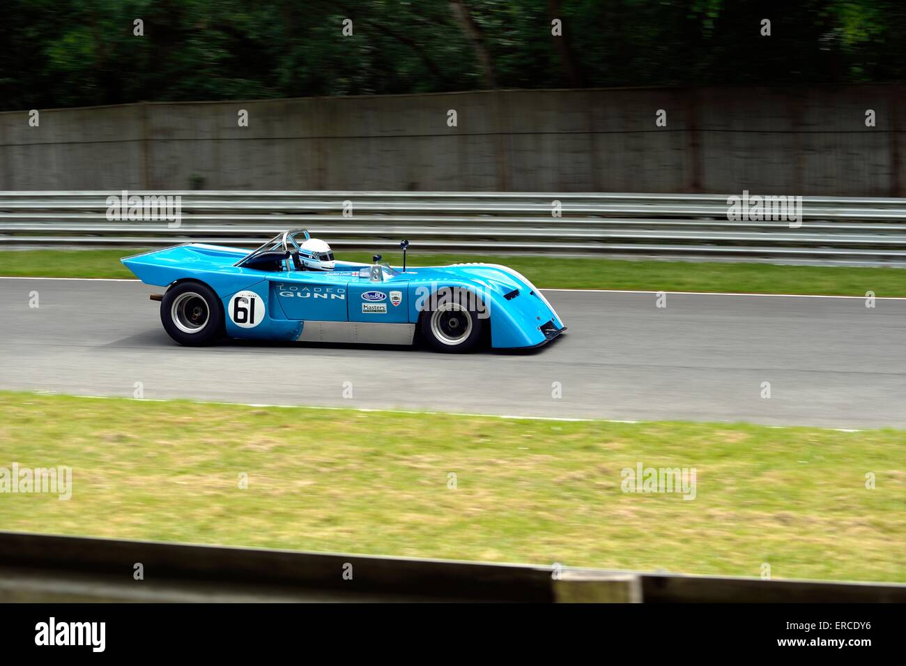 Brands Hatch Historic masters classic car auto racing Stock Photo - Alamy