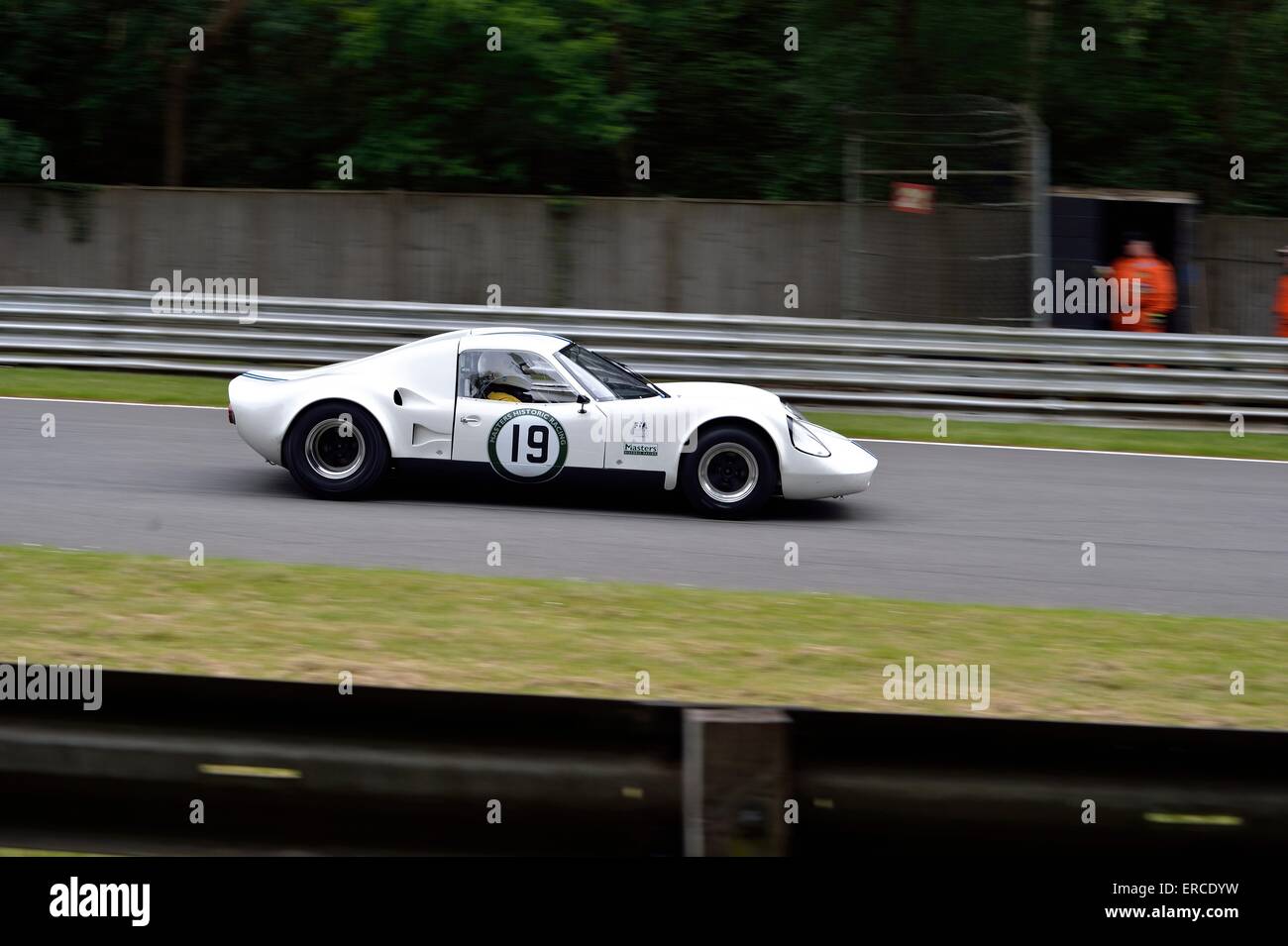 Brands Hatch Historic masters classic car auto racing Stock Photo - Alamy