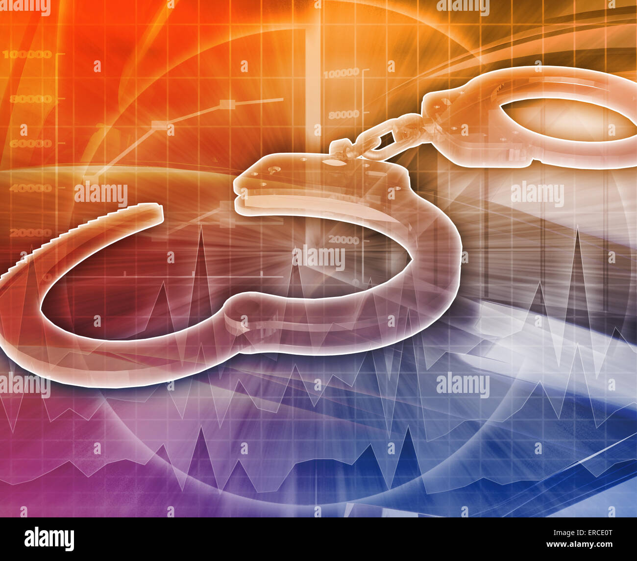 Abstract background digital collage concept illustration white-collar ...