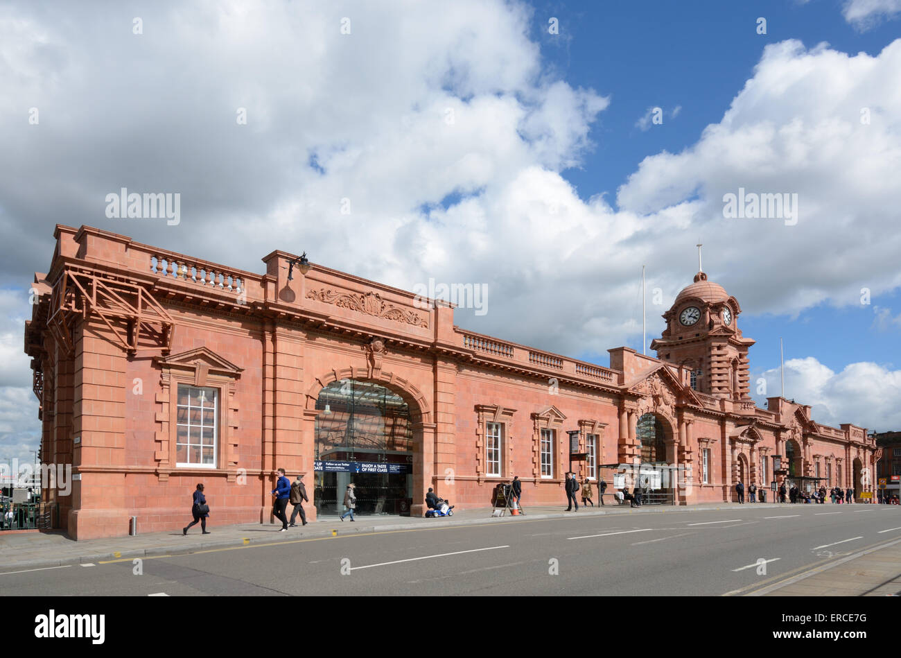 Nottingham Railway Station, recently refurbished. Nottingham, England ...