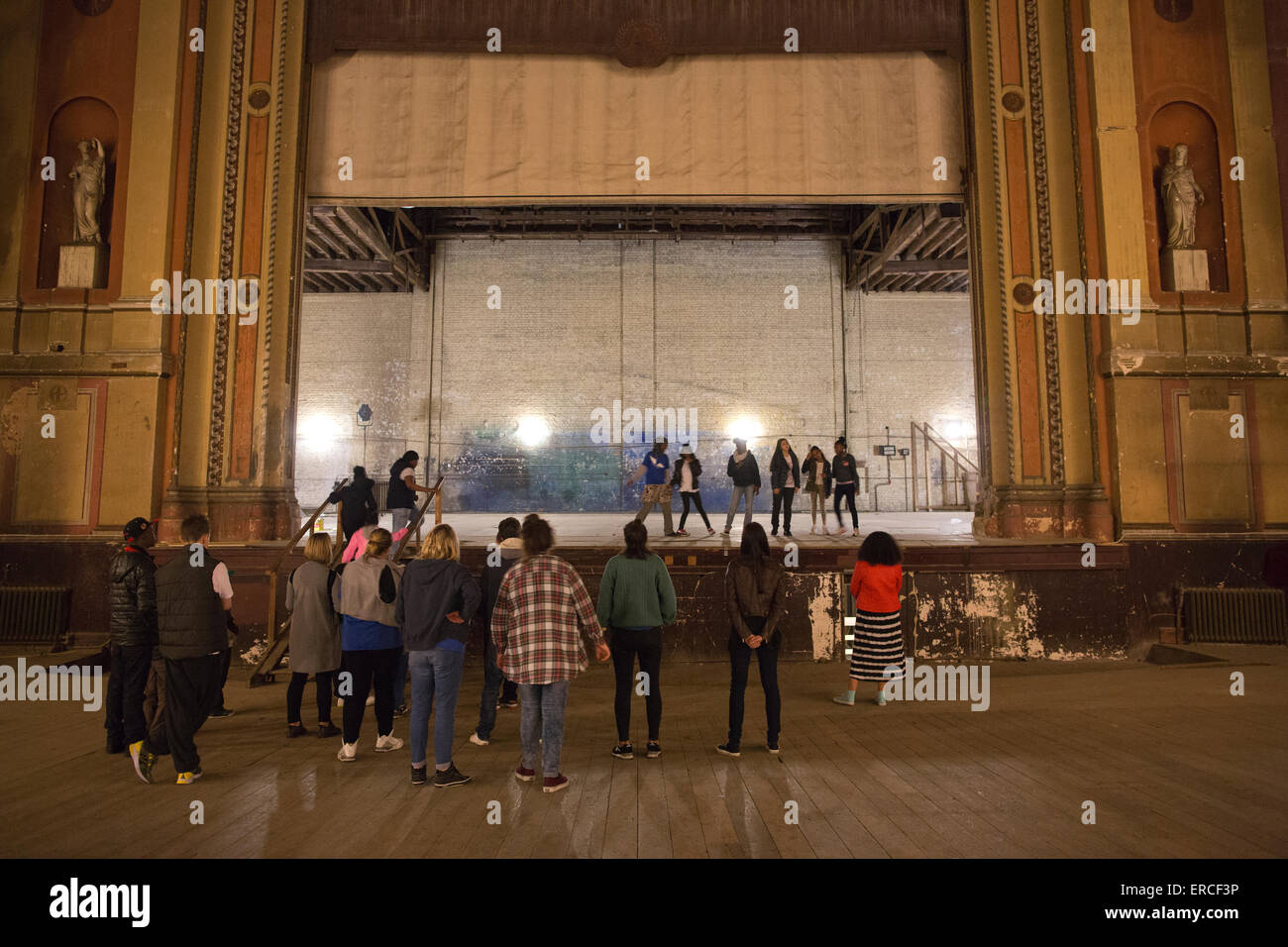 Alexandra Palace, historic London entertainment venue, the Great Hall ...