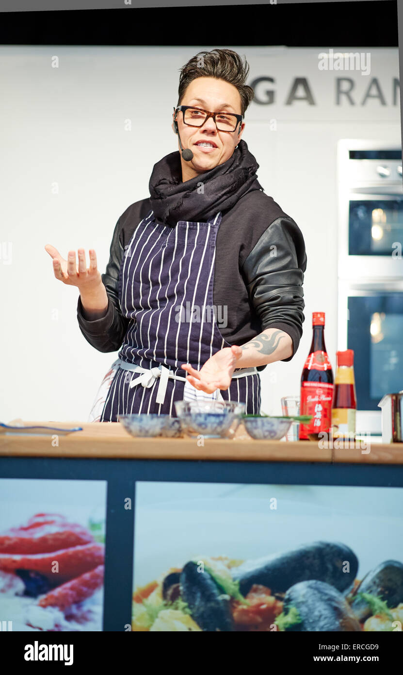 TV fashion guru and Chinese cook Gok Wan at Salford Quays for the Lowry ...