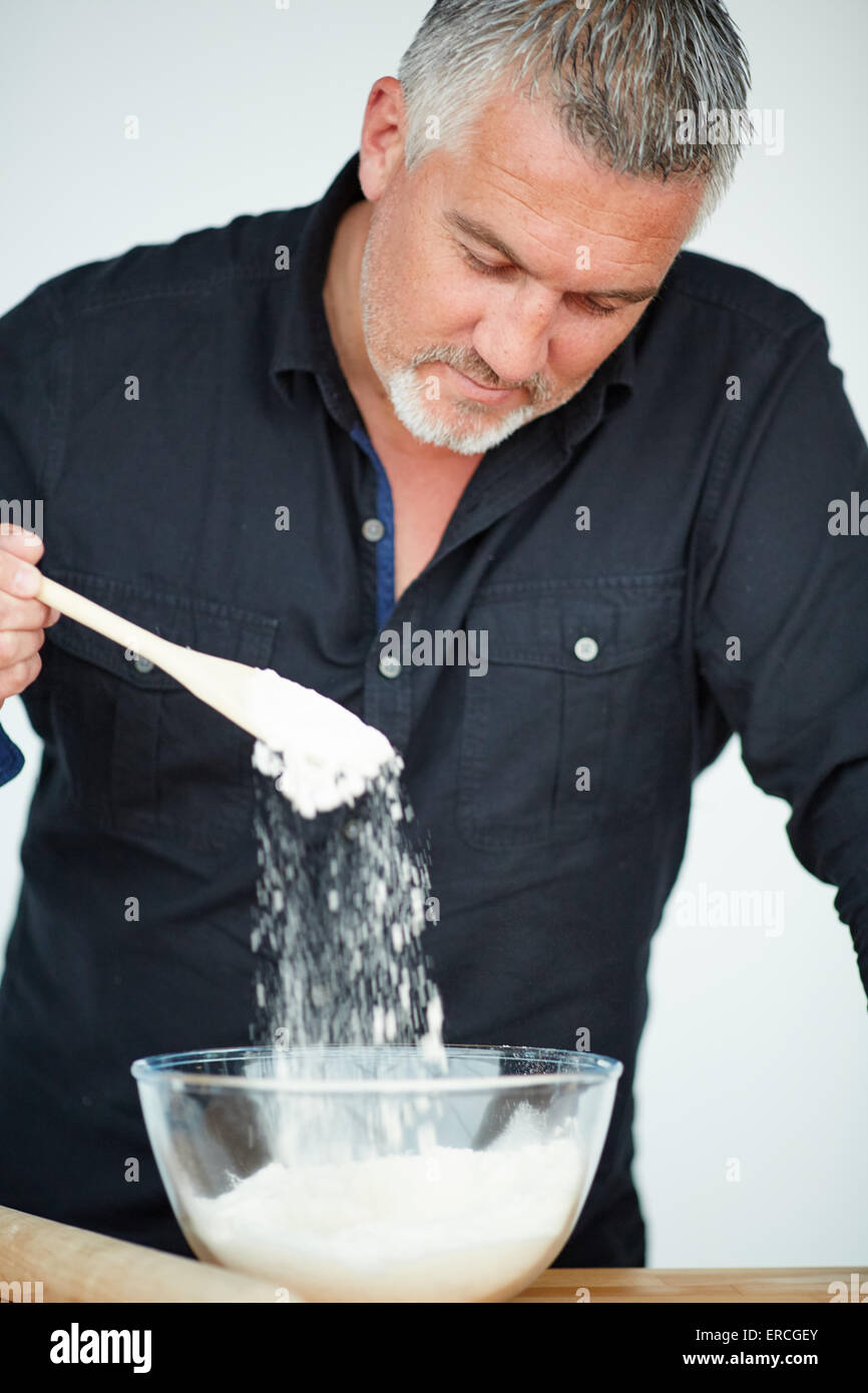 TV baker Paul Hollywood at Salford Quays for the Lowry Outlet Food ...