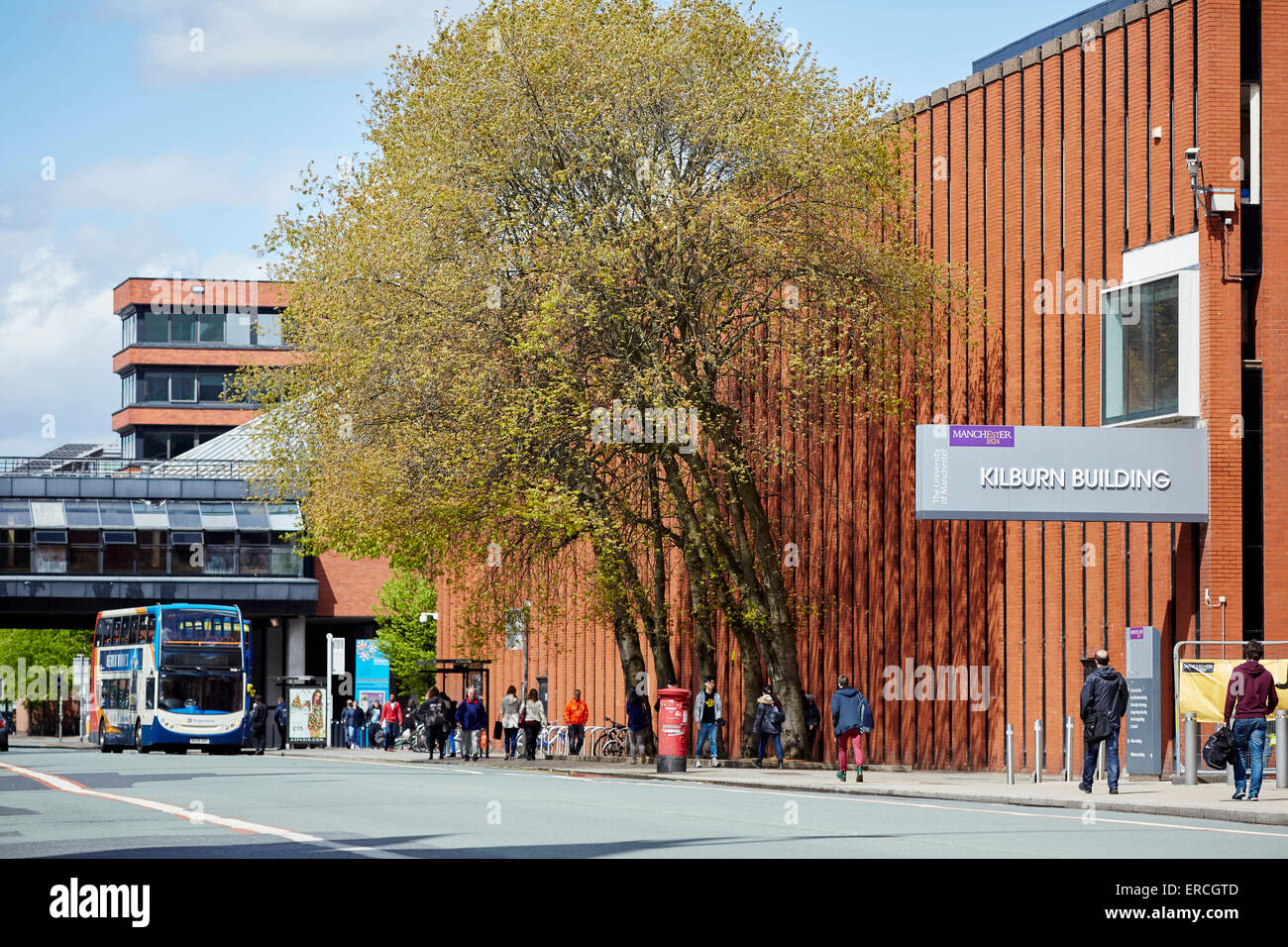 Manchester University Kilburn Building on Oxford Road. Home of the ...