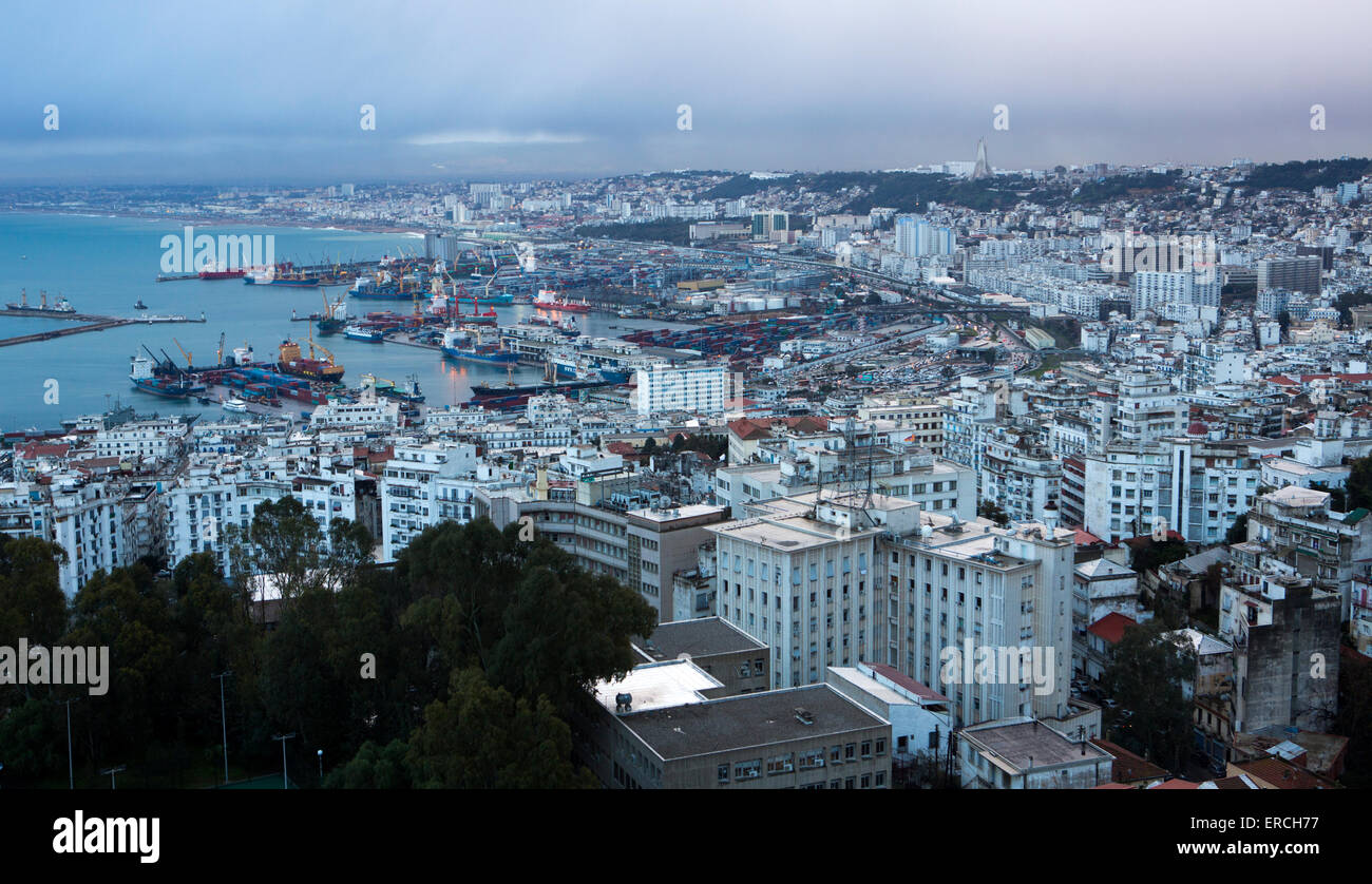view on Algiers, capital of Algeria Stock Photo - Alamy