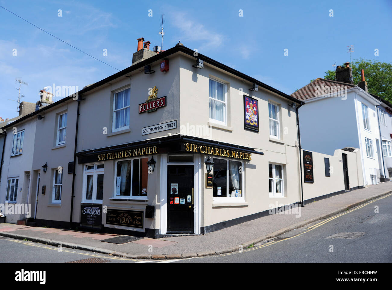 The Sir Charles Napier pub in Southover Street part of the Hanover area ...