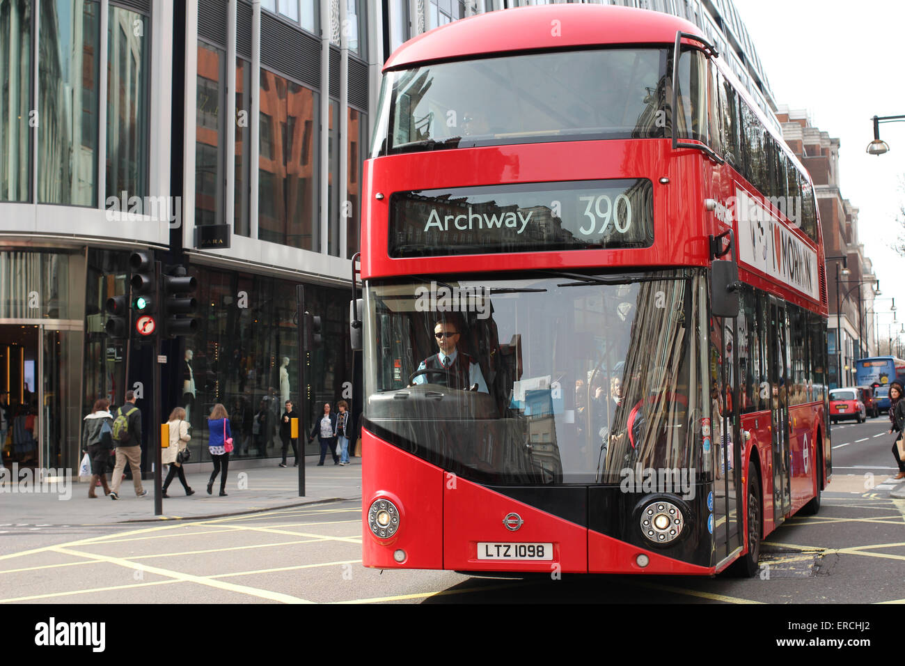 TFL red London buses Stock Photo, Royalty Free Image: 83255818 - Alamy