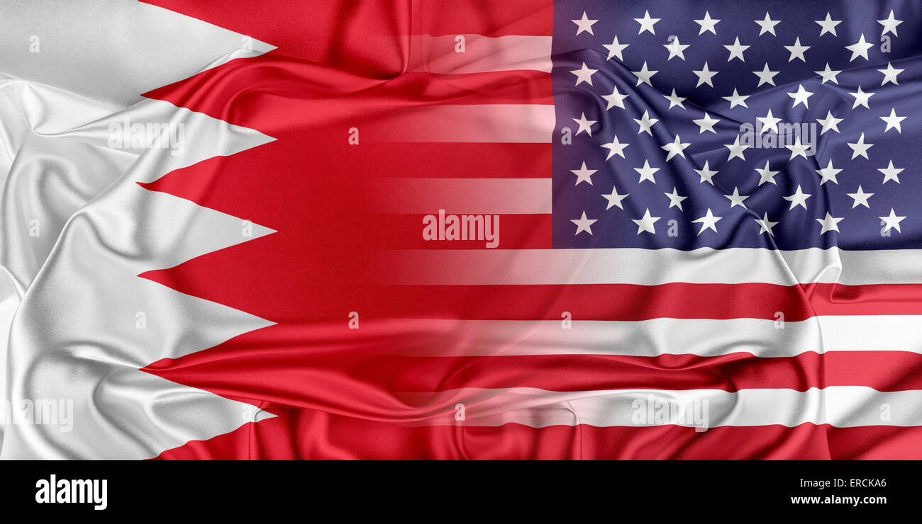 USA and Bahrain Stock Photo - Alamy