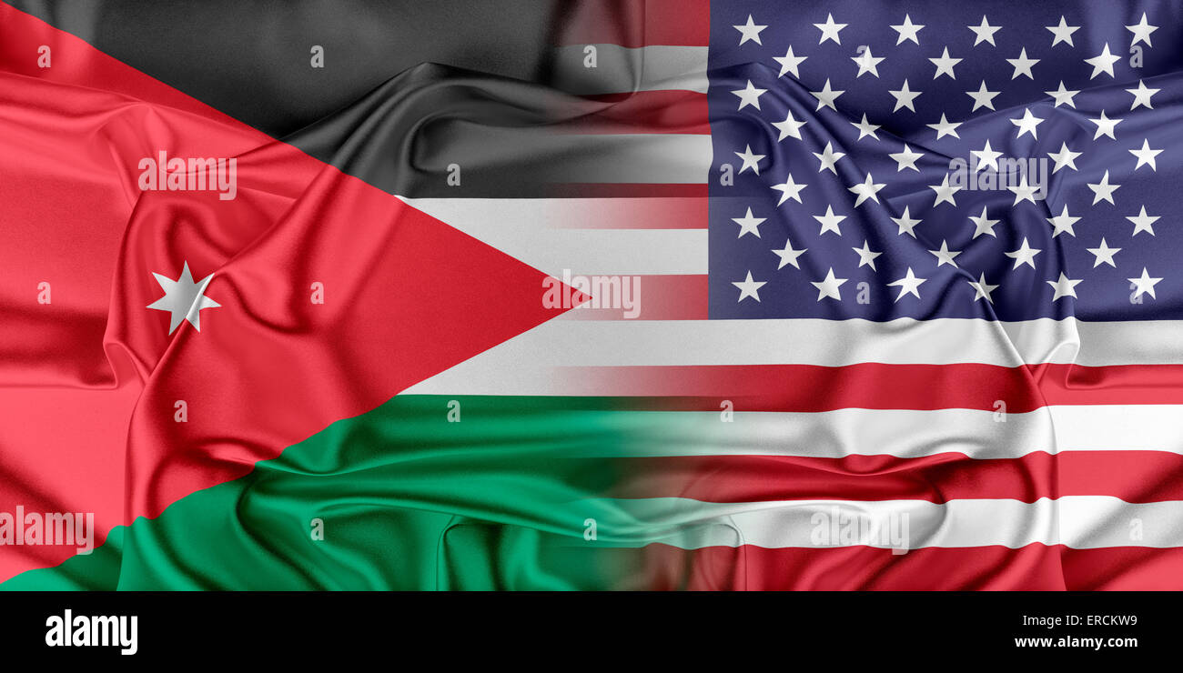 Jordan usa flag hi-res stock photography and images - Alamy