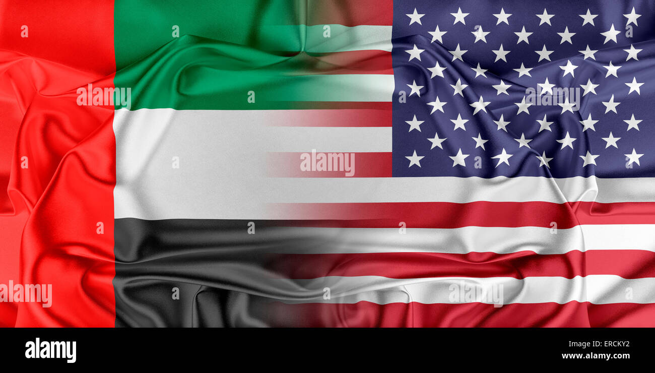 USA and United Arab Emirates Stock Photo - Alamy