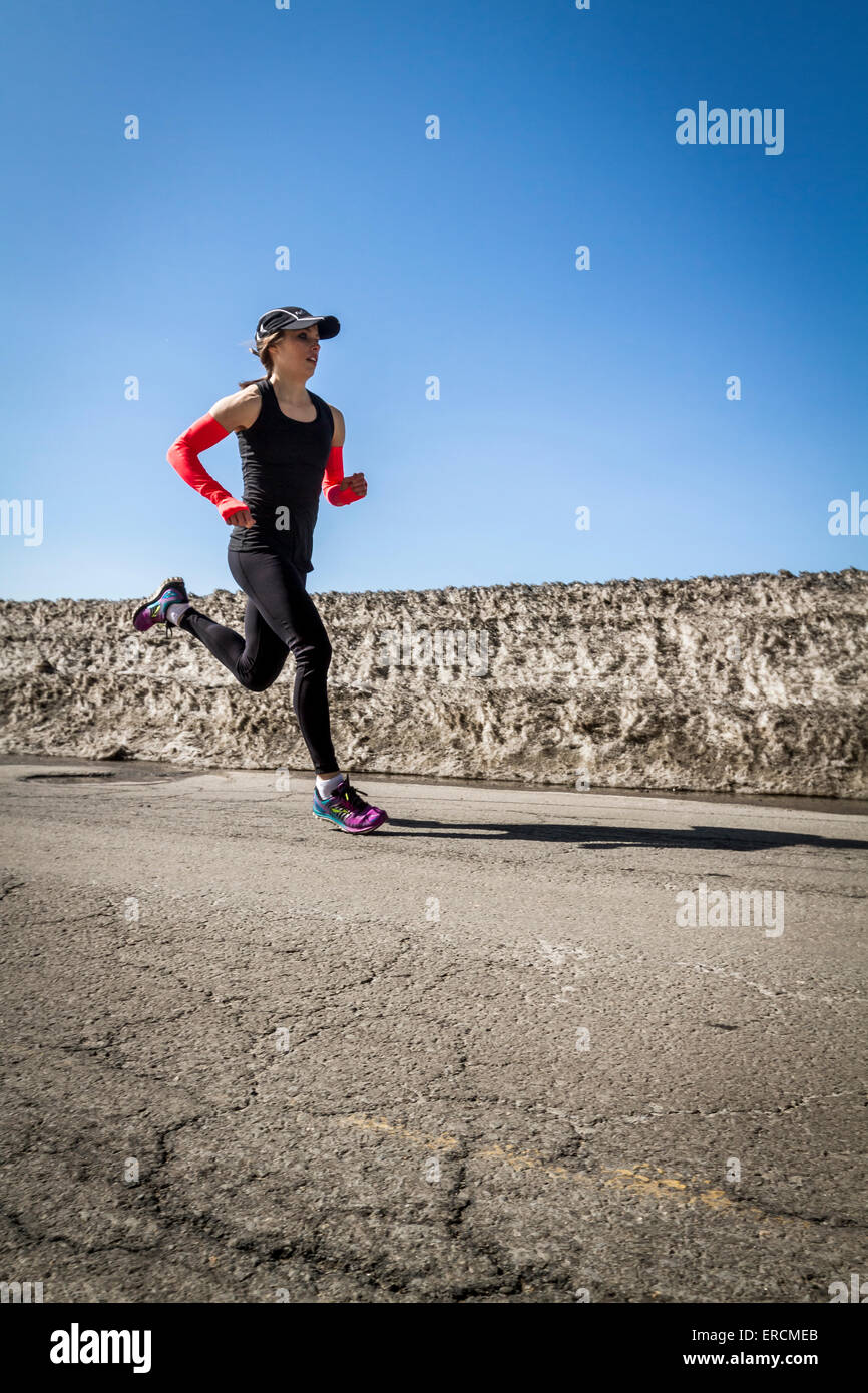 Adults running young hi-res stock photography and images - Alamy