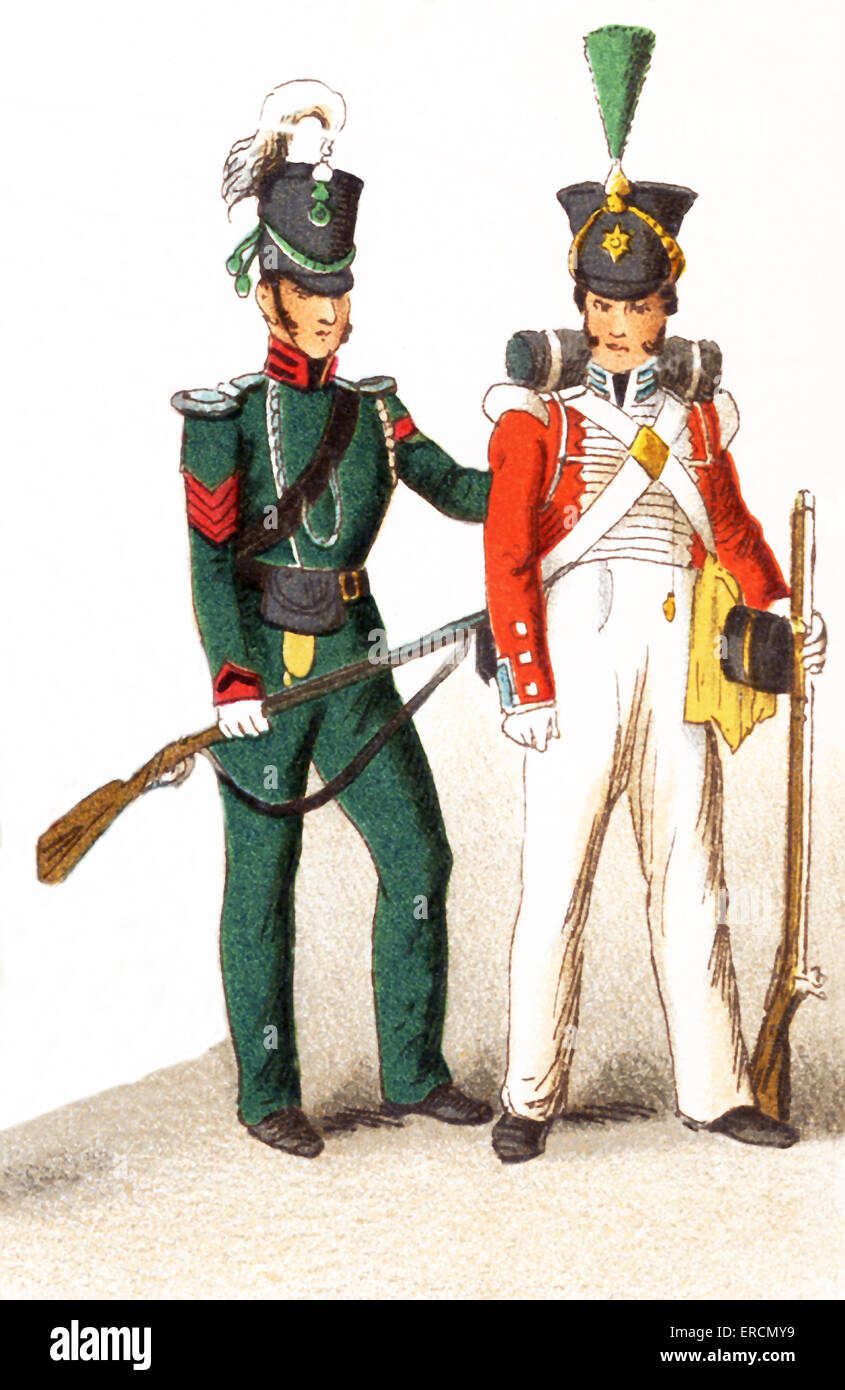 English soldiers in 1830s hi-res stock photography and images - Alamy