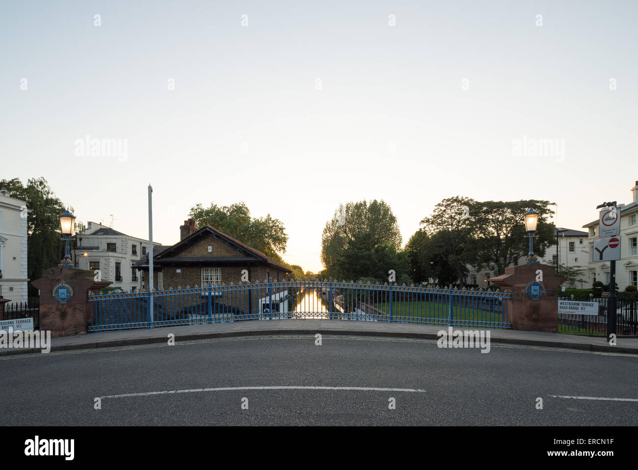 Borough of Paddington Bridge, Westminster, London England Stock Photo ...