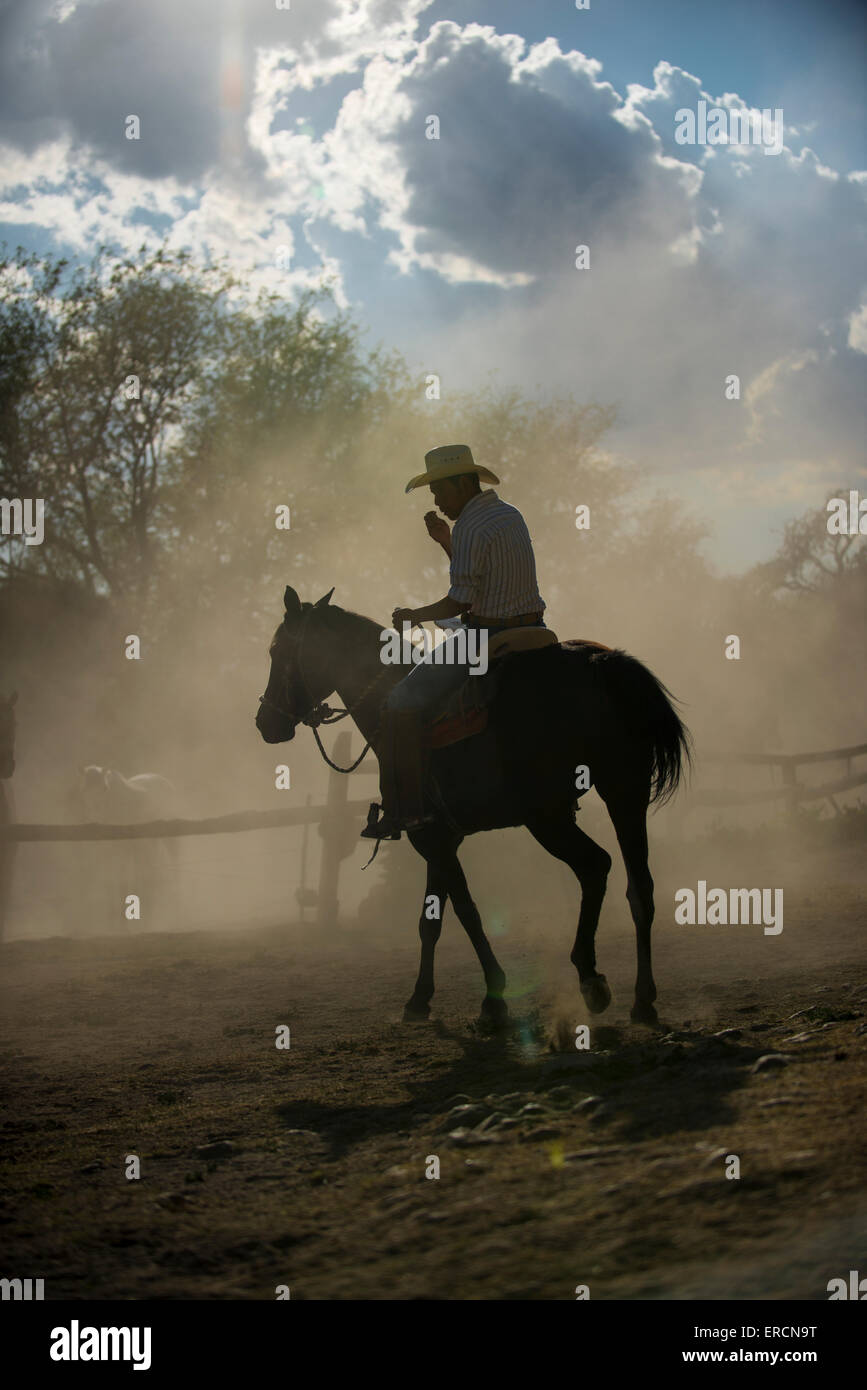 Mexican Cowboy Stock Photo - Alamy