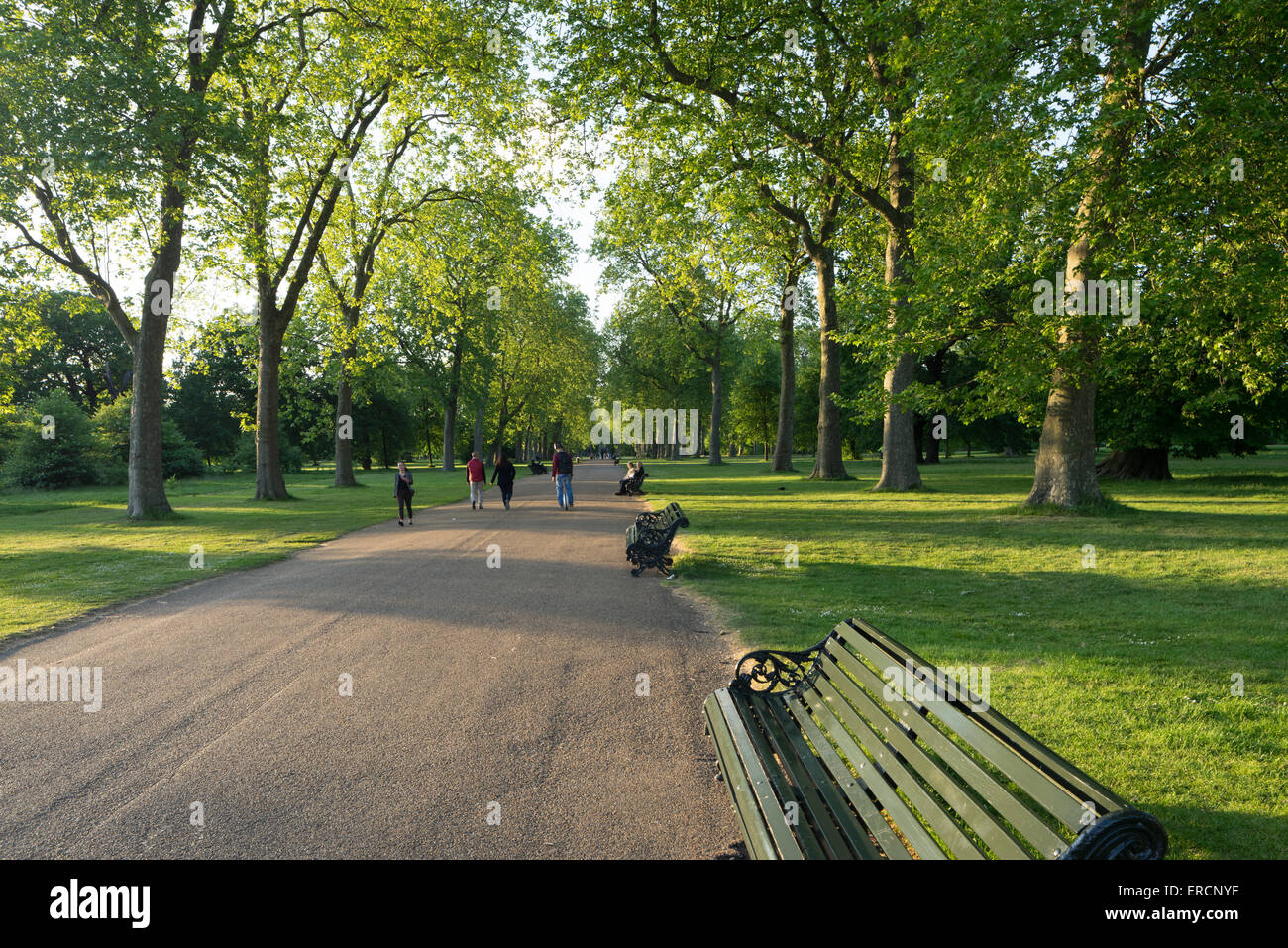Kensington Gardens, Royal Parks of London Stock Photo - Alamy