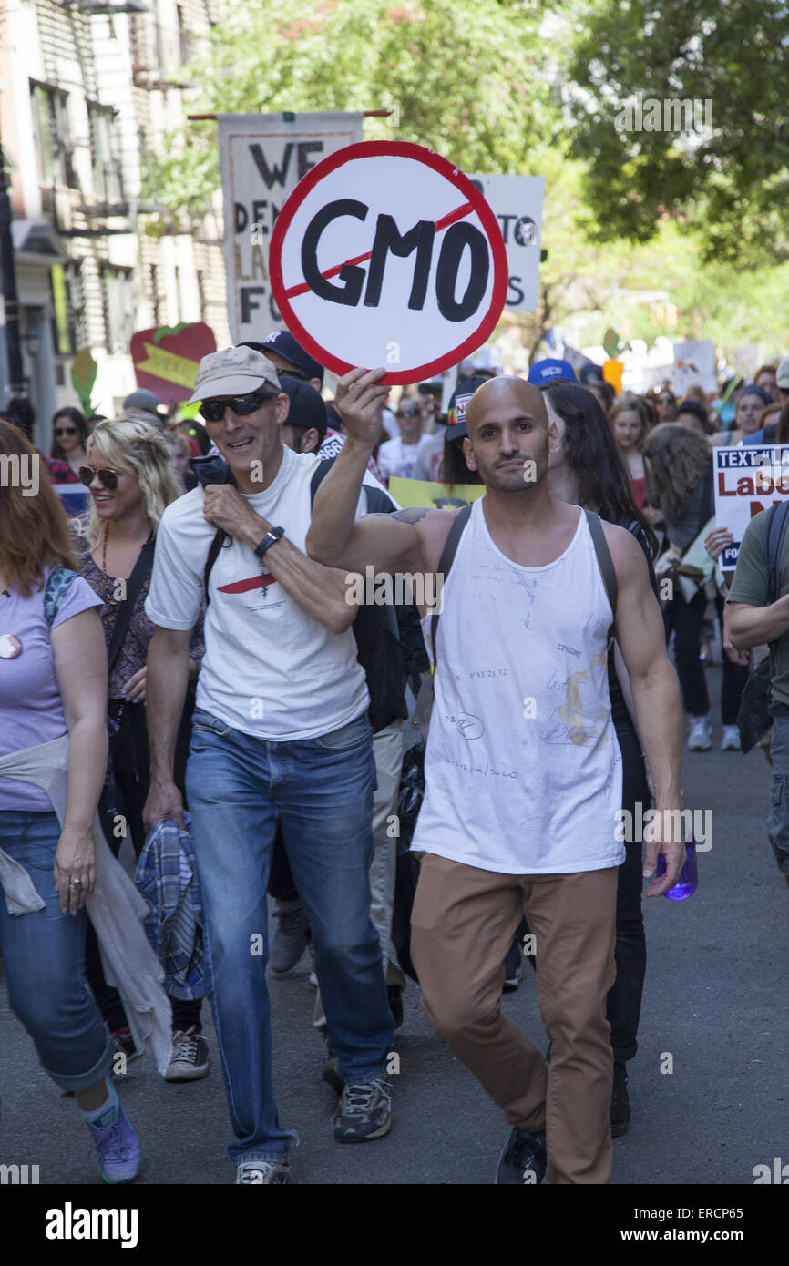 Protest March against Monsanto, genetically modified foods and the ...