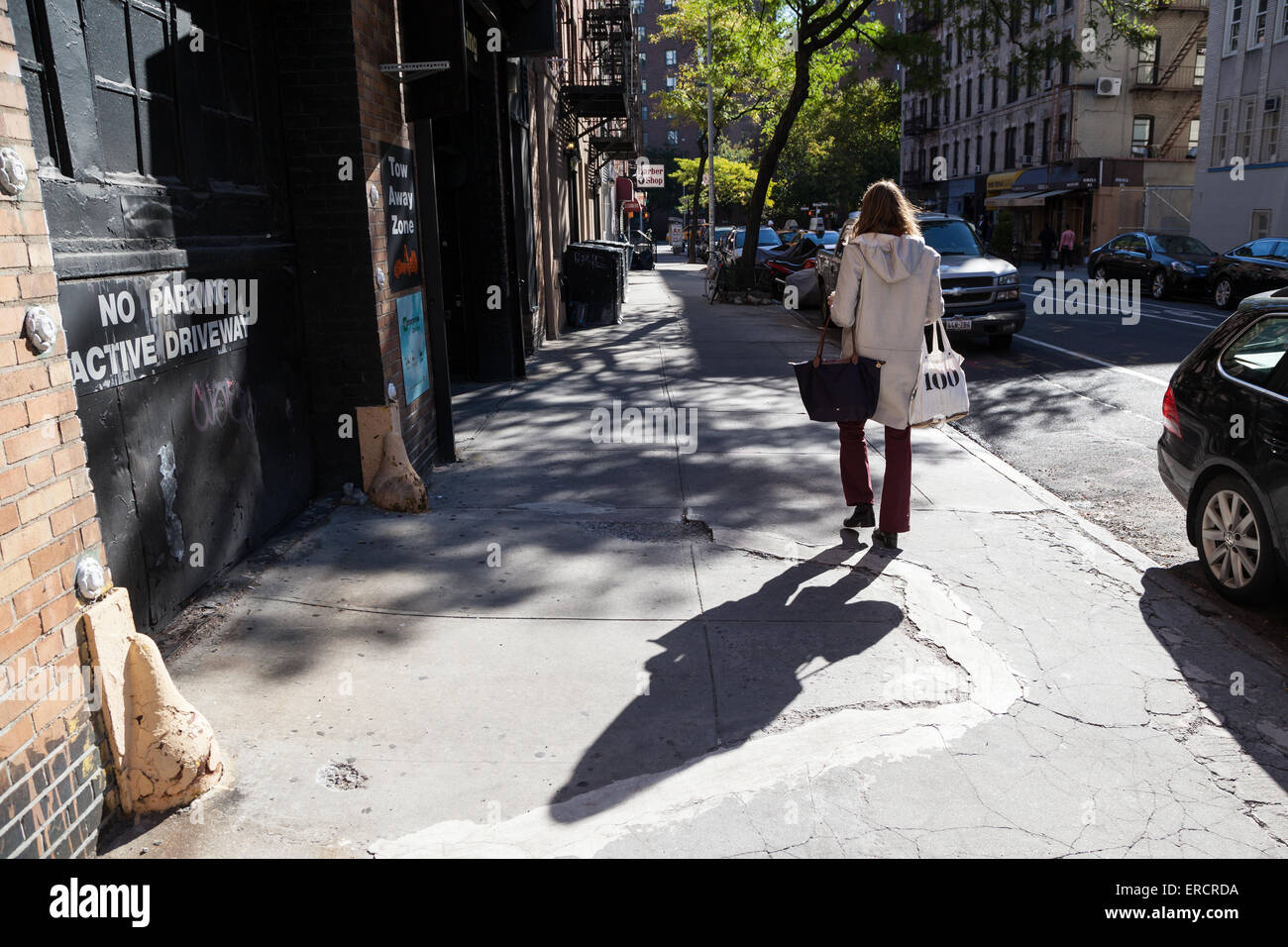 A street scene in Manhattan, New York, United States Stock Photo - Alamy