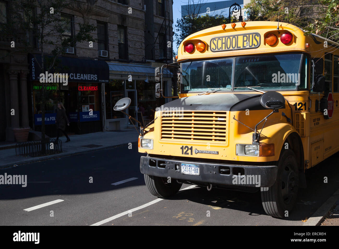American school bus hi-res stock photography and images - Alamy