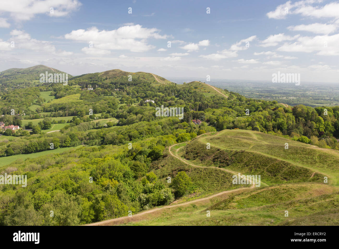 Malvern hills ridge hi-res stock photography and images - Alamy