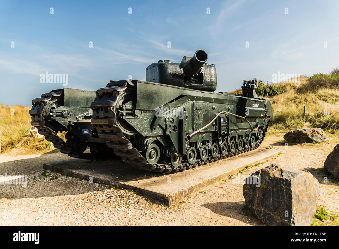 British tank standing celebrate operation hi-res stock photography and ...