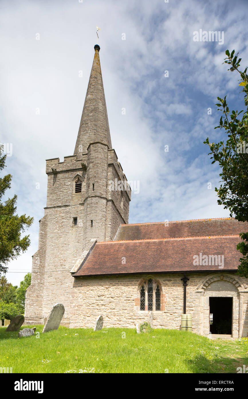 St Gregory Church, Castlemorton near Malvern, Worcestershire, England ...