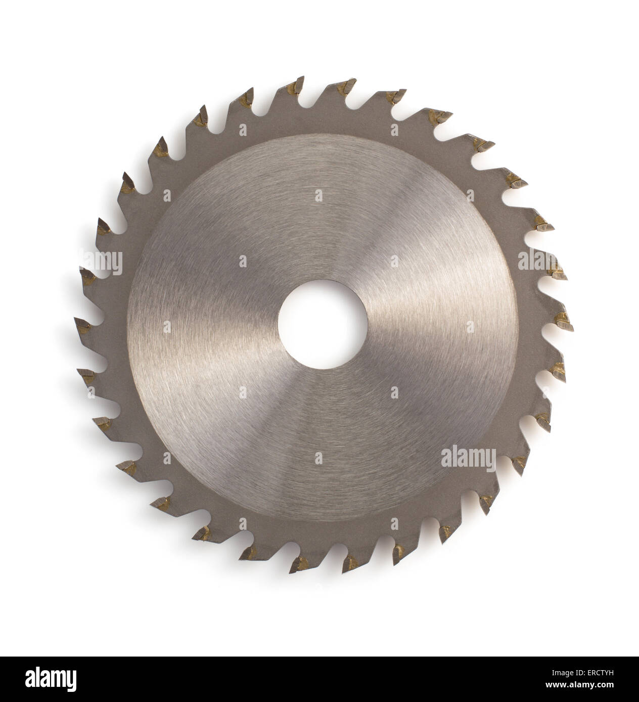 circular saw blade isolated on white background Stock Photo - Alamy