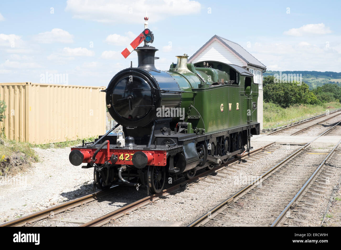Locomotive 4270 at Cheltenham on the Gloucestershire Warwickshire ...