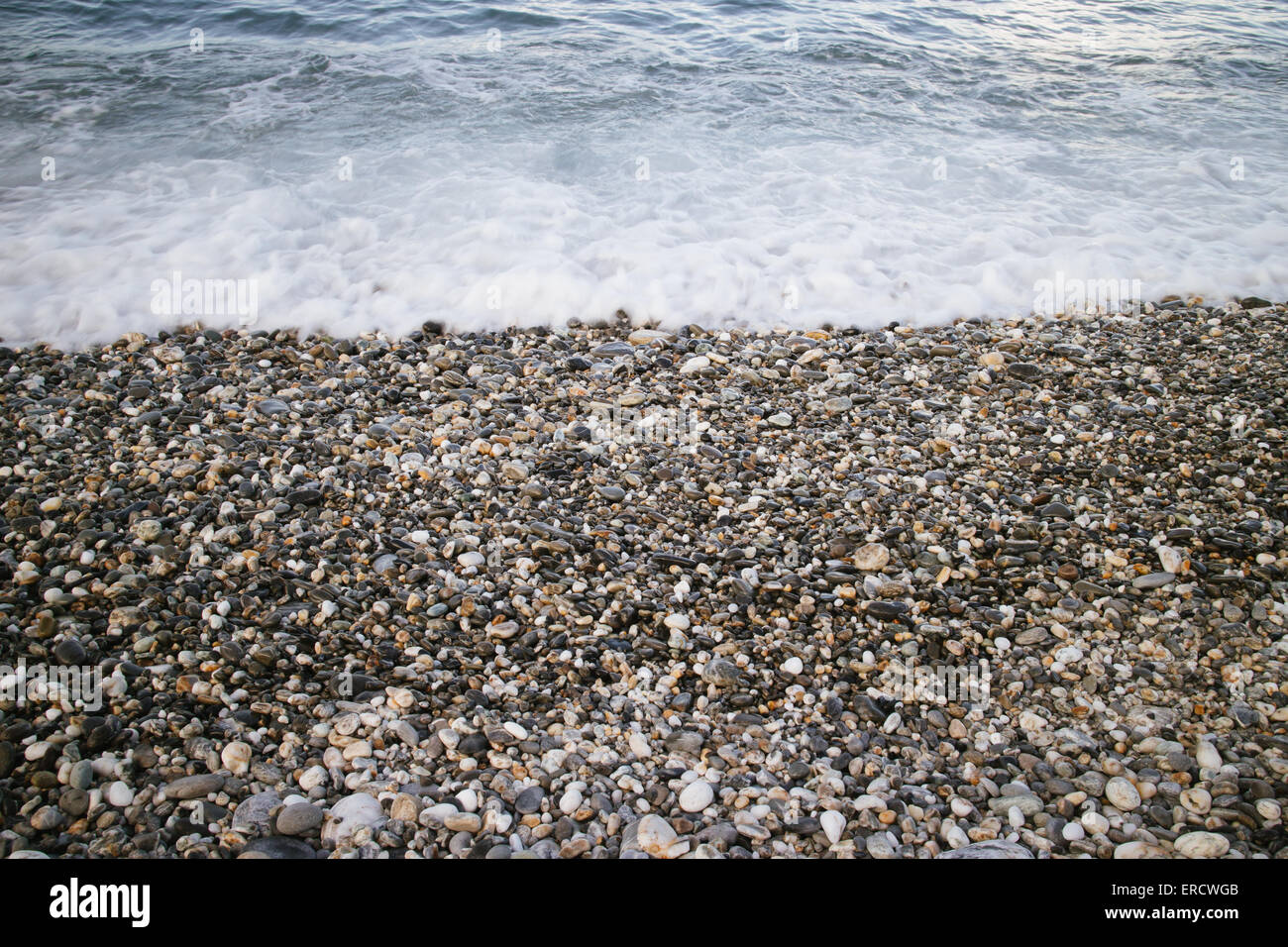 Pebble beach sea hi-res stock photography and images - Alamy