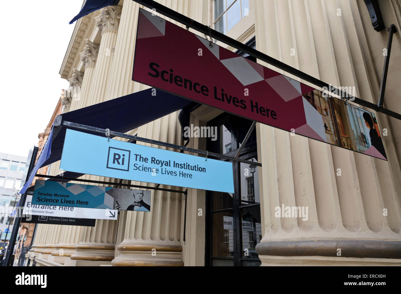 The exterior of the Royal Institute of Science building, London ...
