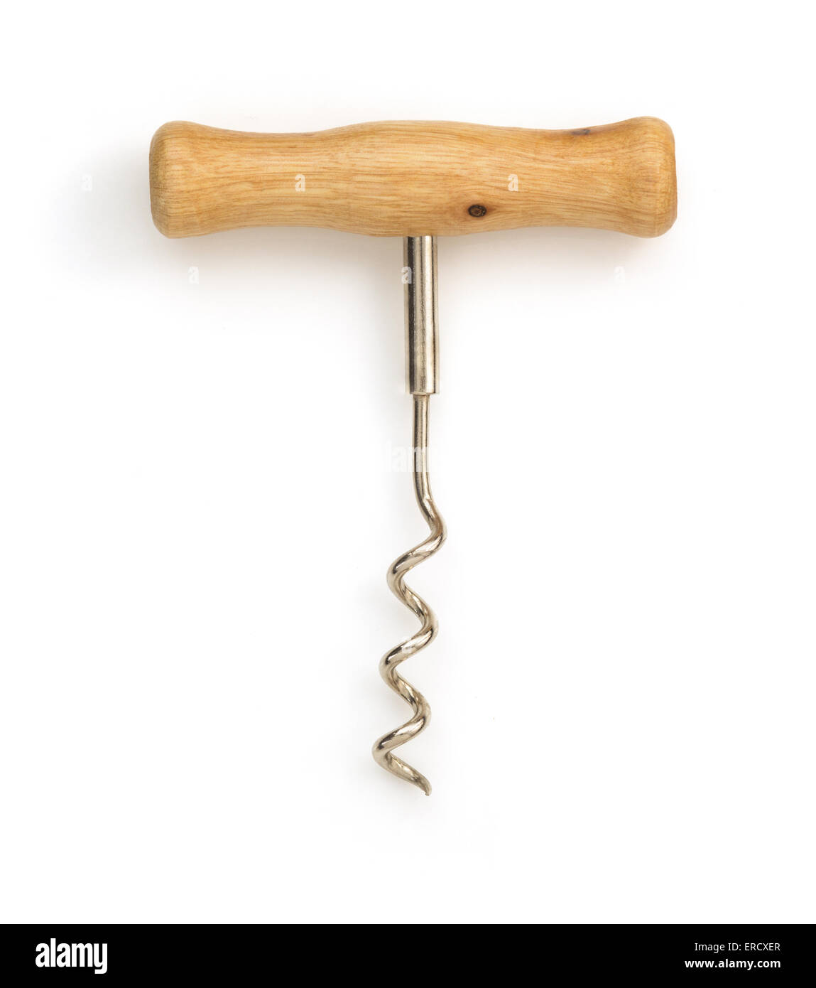 corkscrew isolated on white background Stock Photo - Alamy