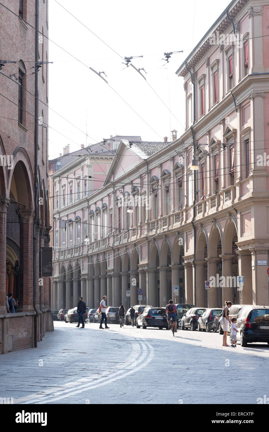 Bologna Italy. City of porticos Stock Photo - Alamy