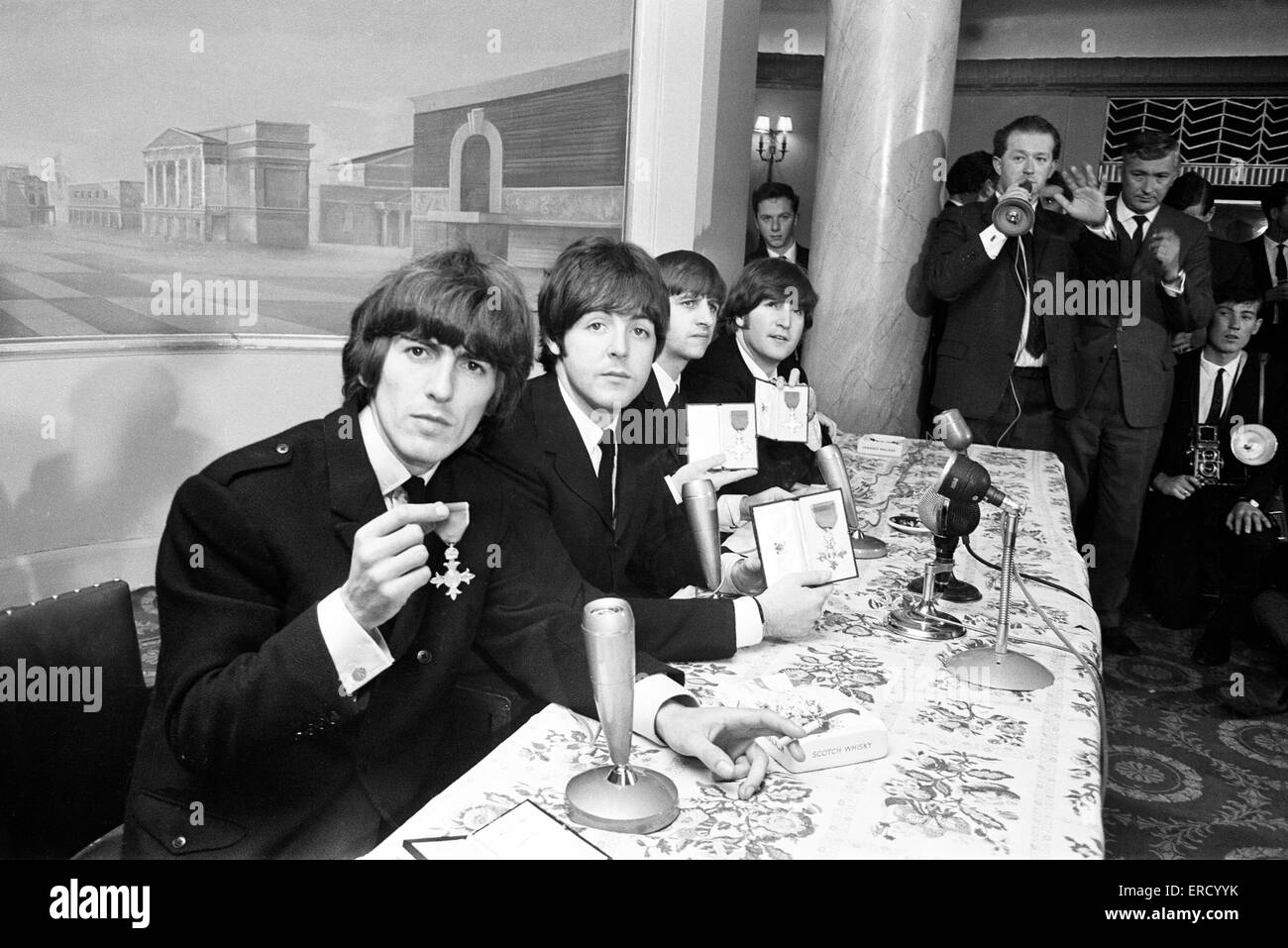 The beatles brian epstein table hi-res stock photography and images - Alamy