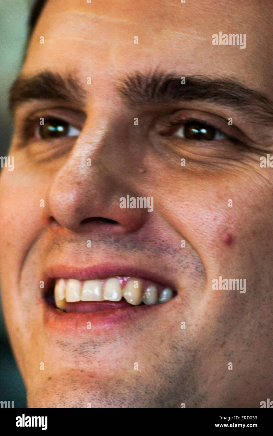 Portrait of Albert Rivera, leader of the Spanish political party ...