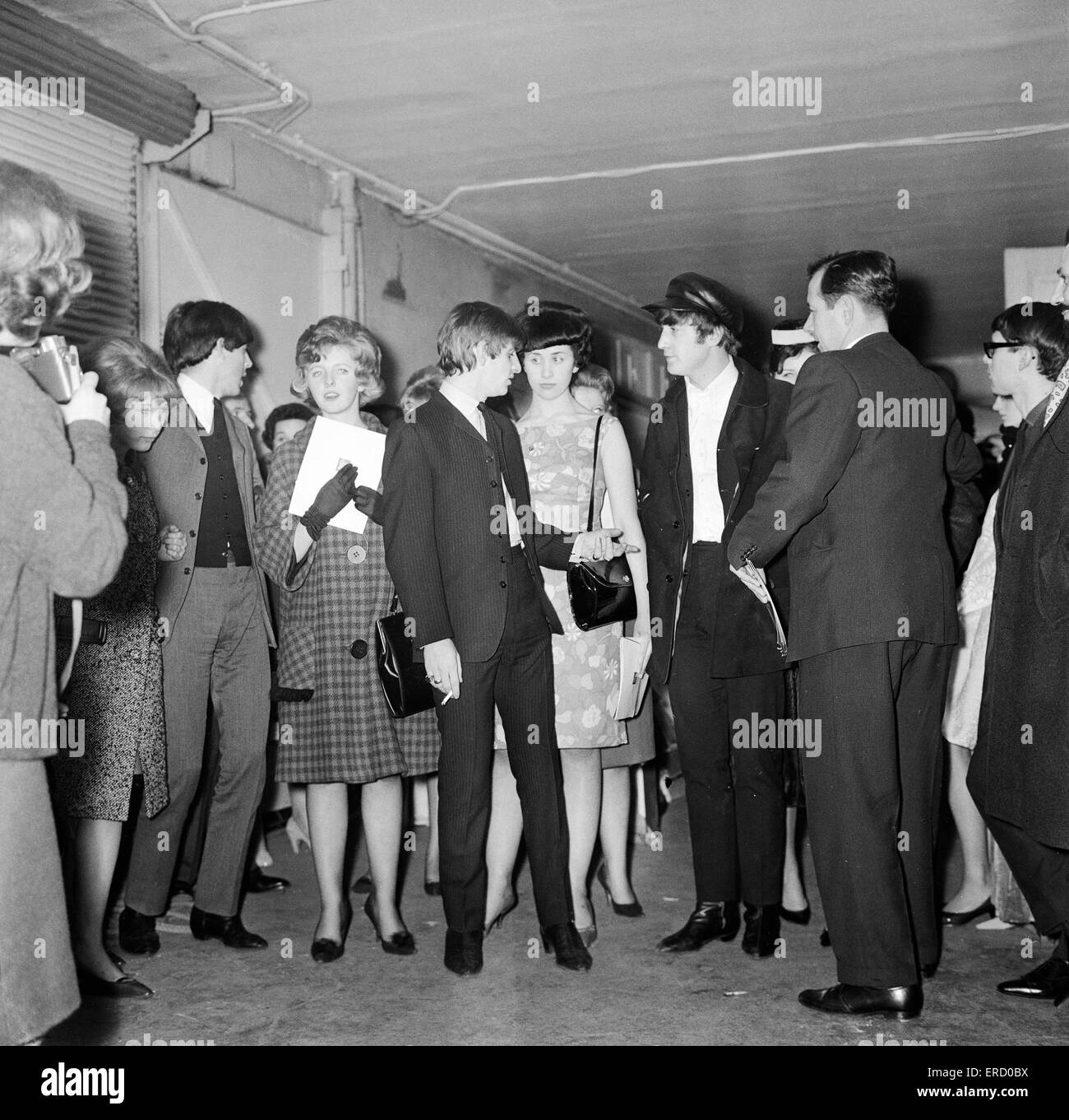 Meet The Beatles Competition Winners, run by the Sunday Mirror ...