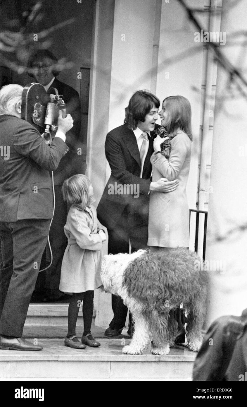 Paul Mccartney 1969 Wedding