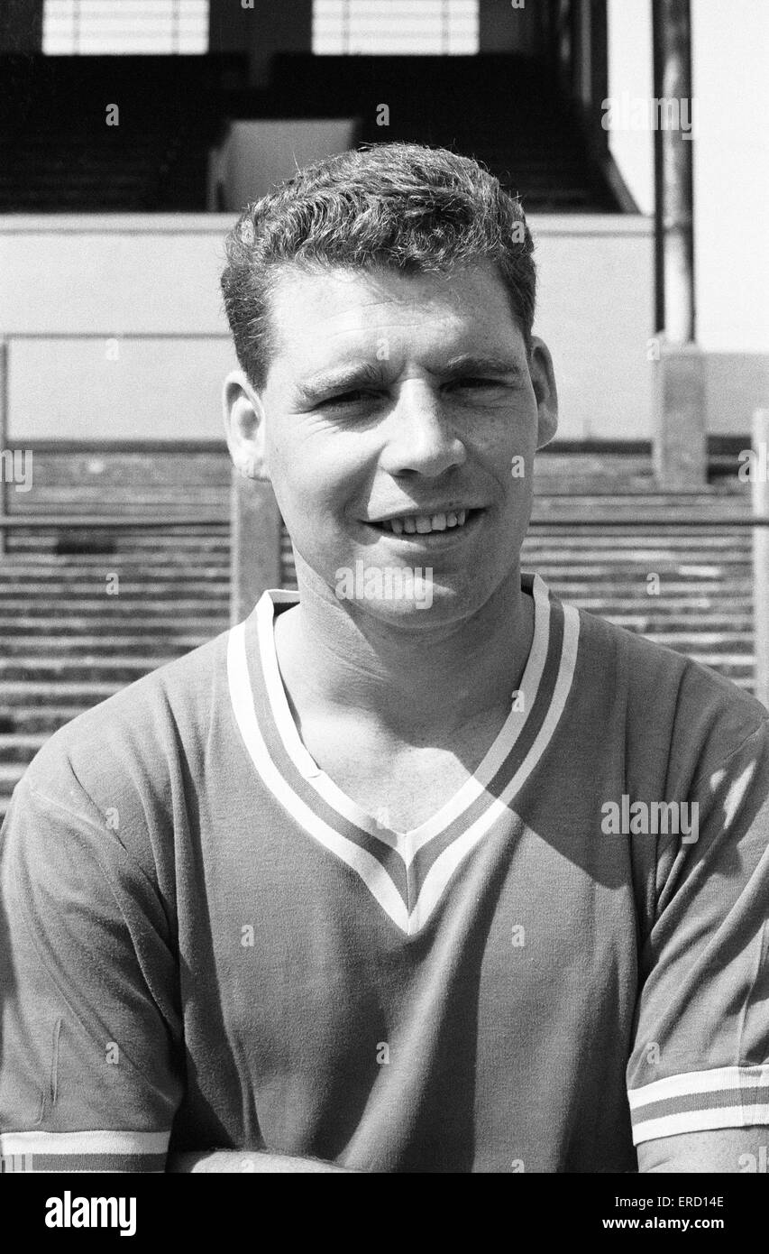 Cardiff City footballer Colin Baker. July 1961 Stock Photo - Alamy
