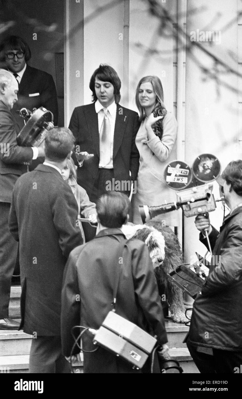 Paul Mccartney 1969 Wedding