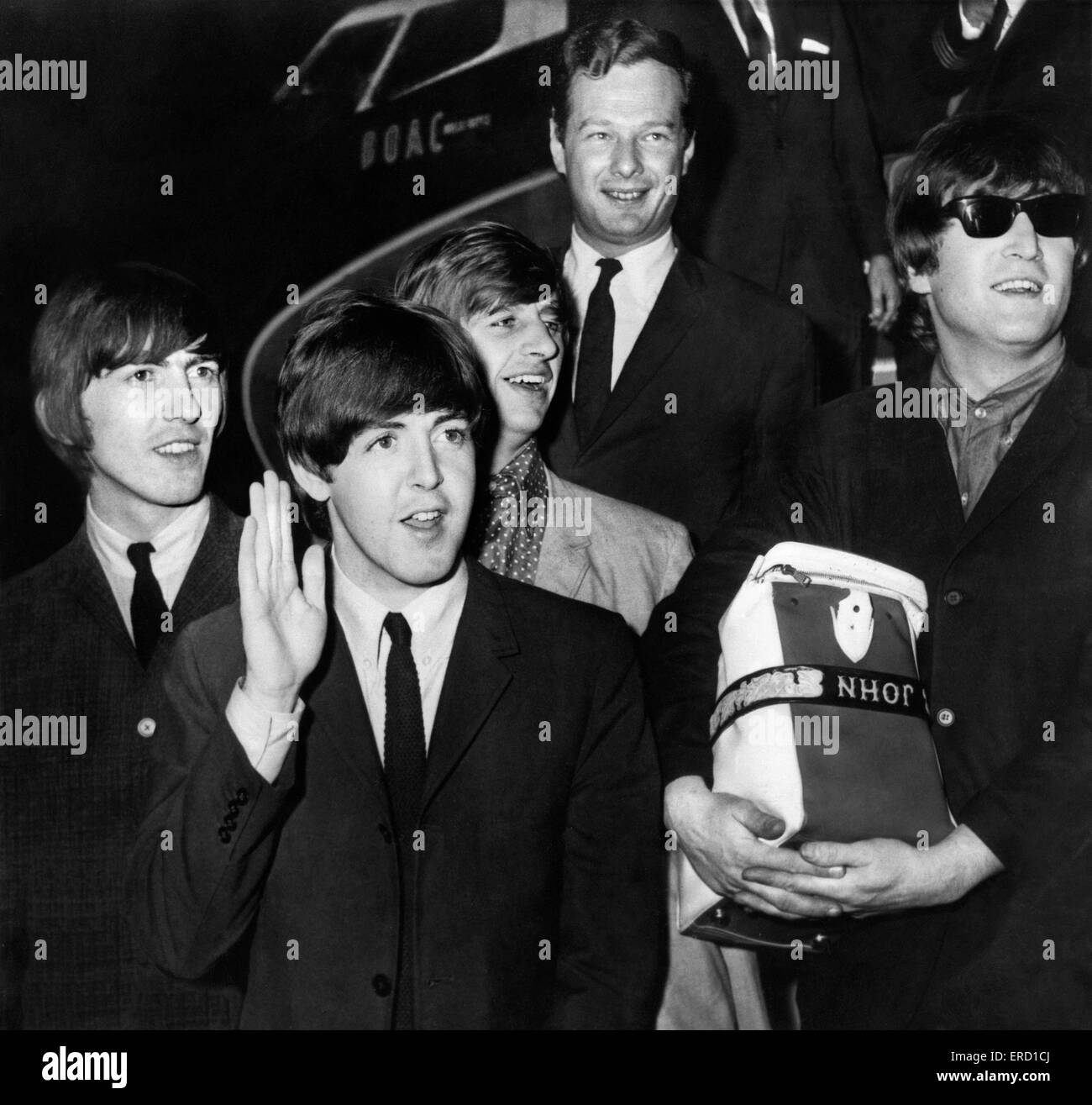 1960s the beatles paul mccartney john lennon ringo starr george Black ...