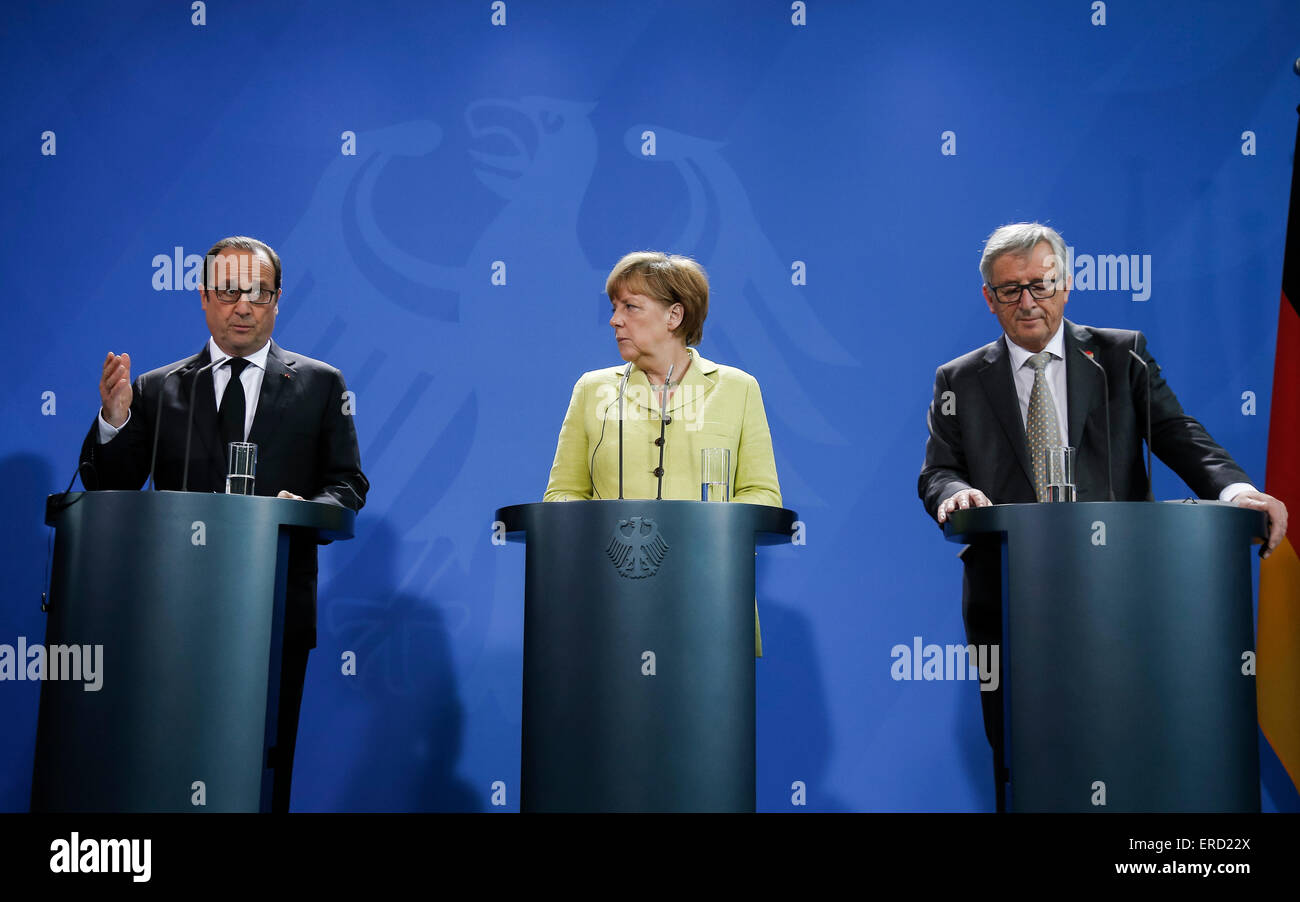 Berlin, Germany. 01st June, 2015. Statements from German Chancellor ...