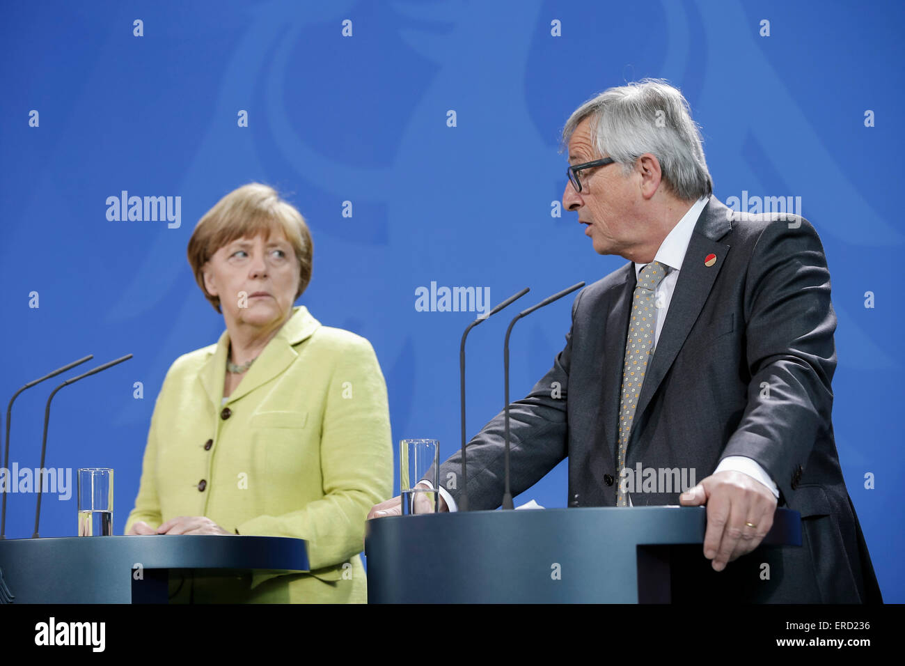 Berlin, Germany. 01st June, 2015. Statements from German Chancellor ...
