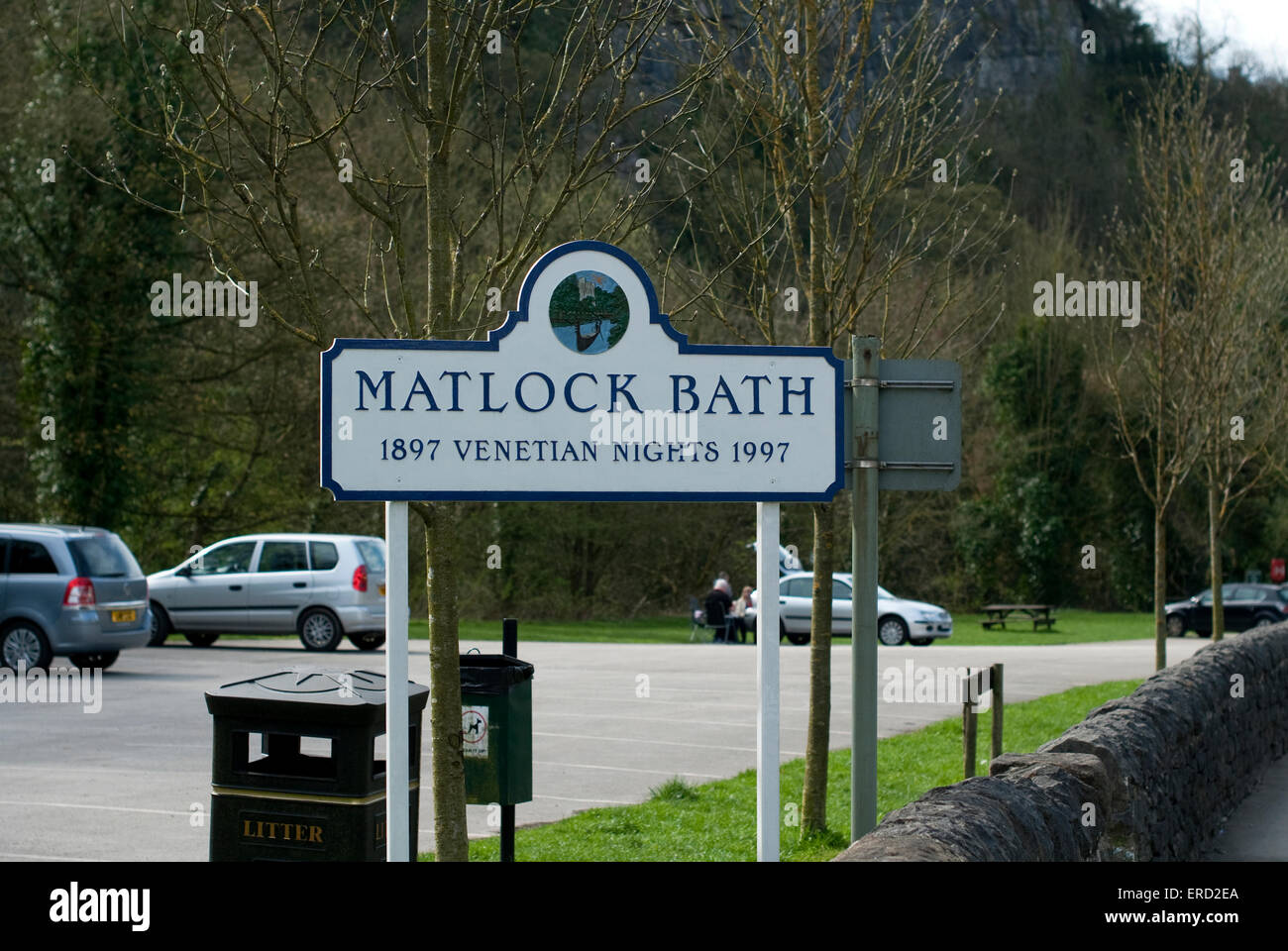 Documentary images of Visitor sign from Matlock Bath in Derbyshire ...