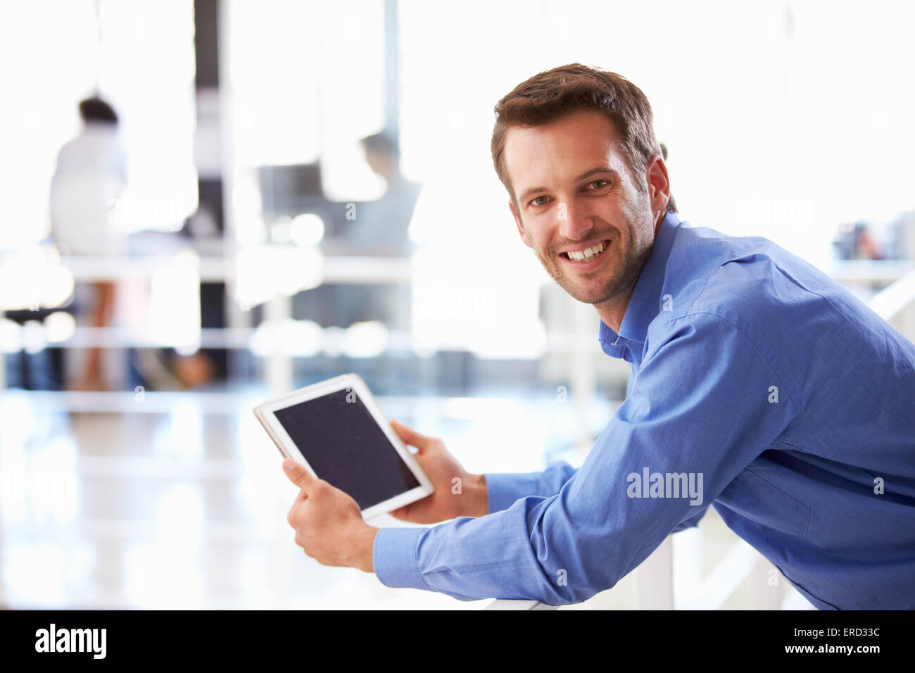 Corporate portrait tablet business hi-res stock photography and images ...